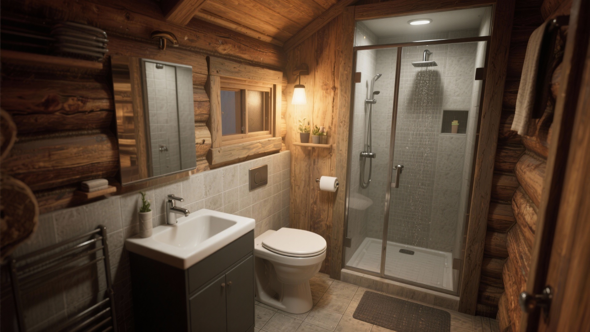 10 Bathroom Cabin Ideas for Small Spaces