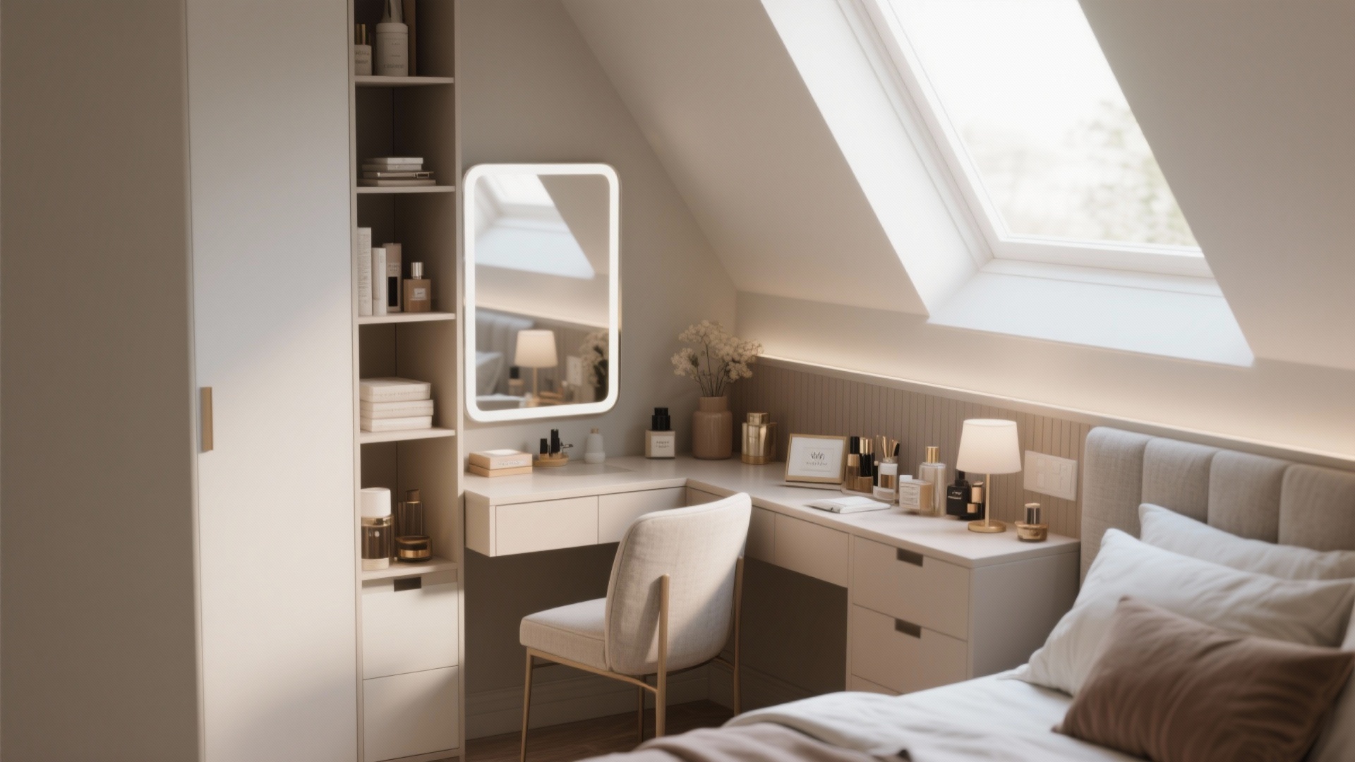 Small Bedroom Too Tight? 5 Dressing Table Ideas That Save Space