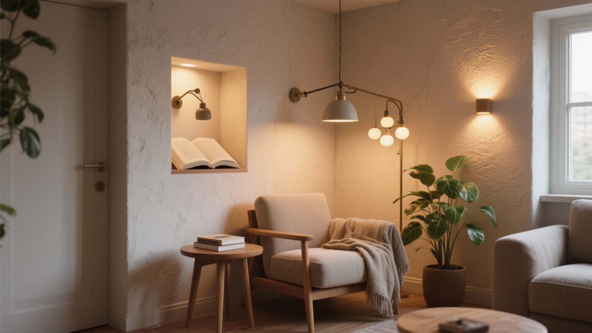 Corner wall lights: 5 creative ideas