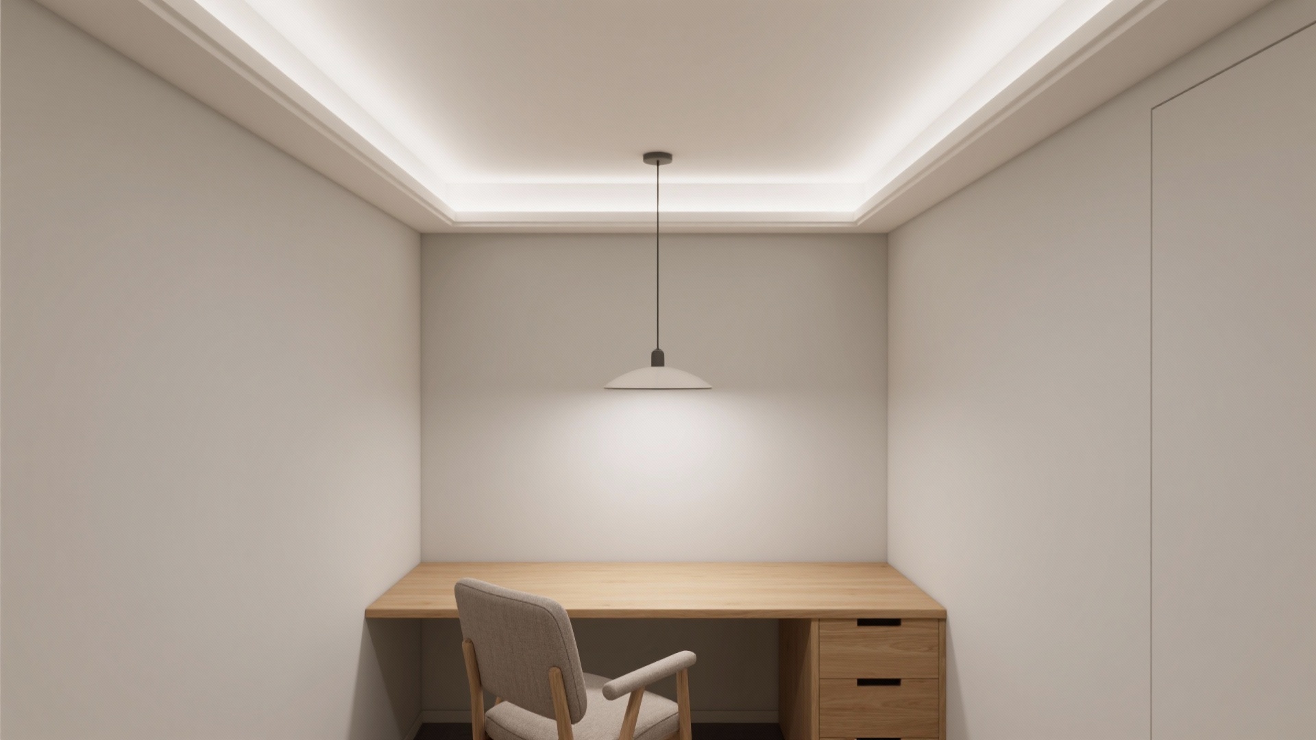 Study Room Ceiling Design to Fix Dark, Cramped Desks