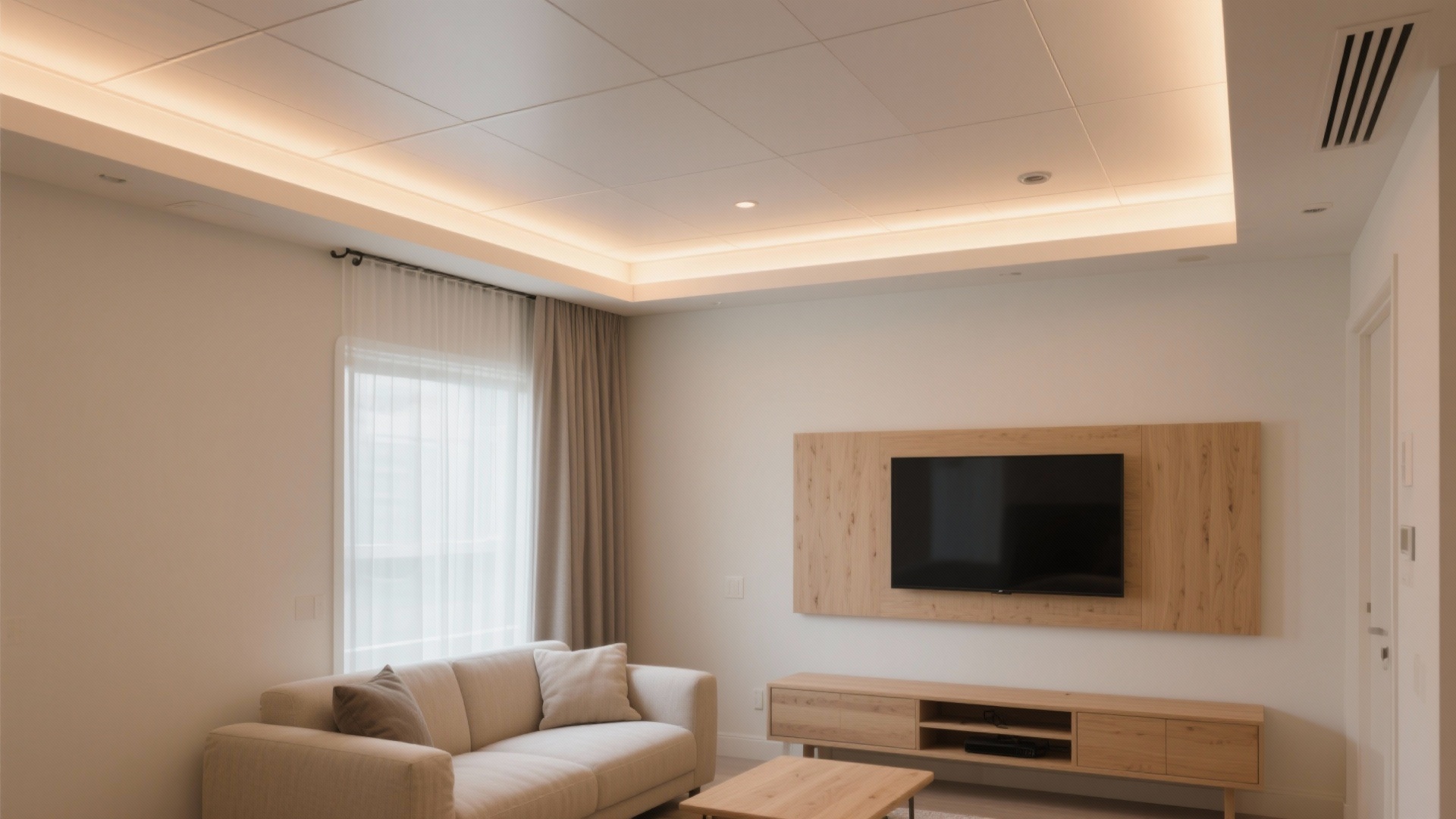 5 PVC Panel Ceiling Design Ideas for Living Room