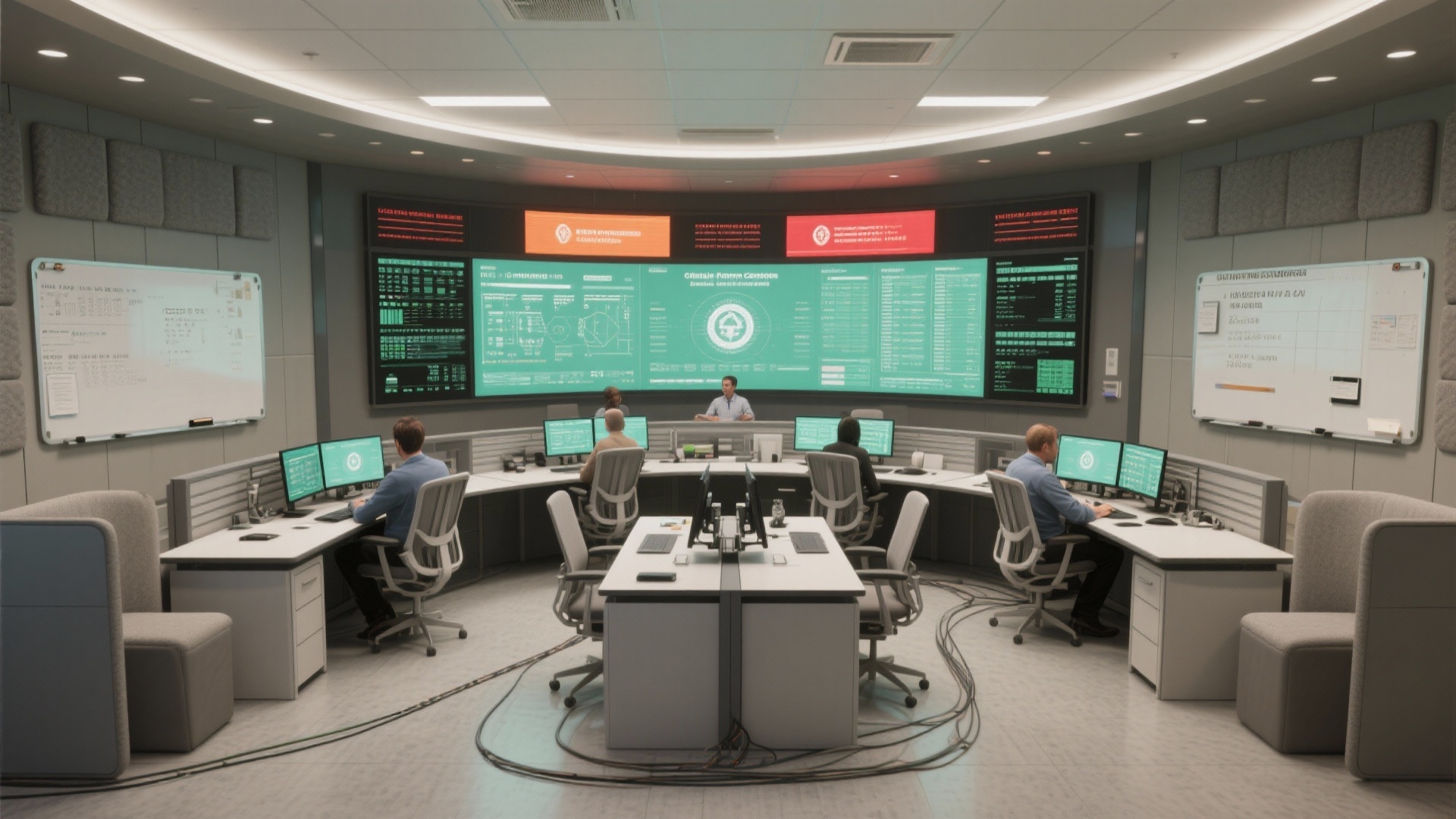 COVID War Room: Real-Time Crisis Response Strategies and Room Design