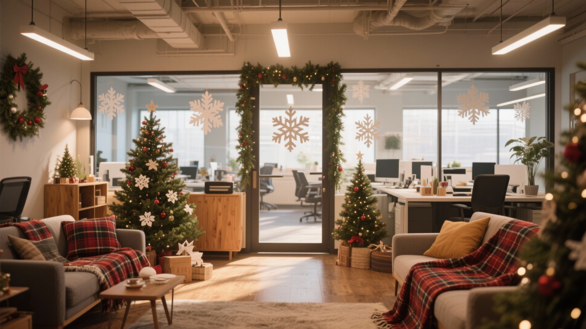 Office Feels Dull? 10 Office Christmas Decorating Ideas