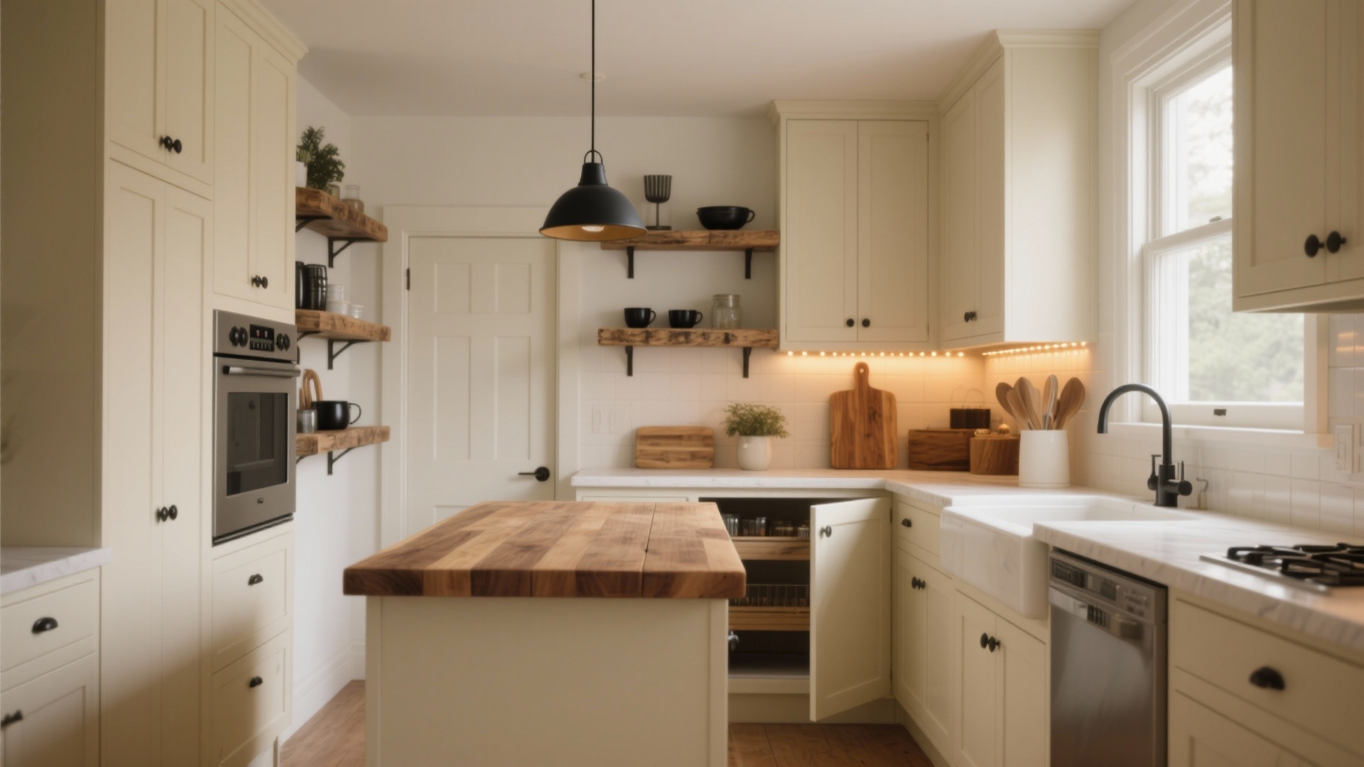 Cream White Kitchen: 5 Ideas for Small Spaces