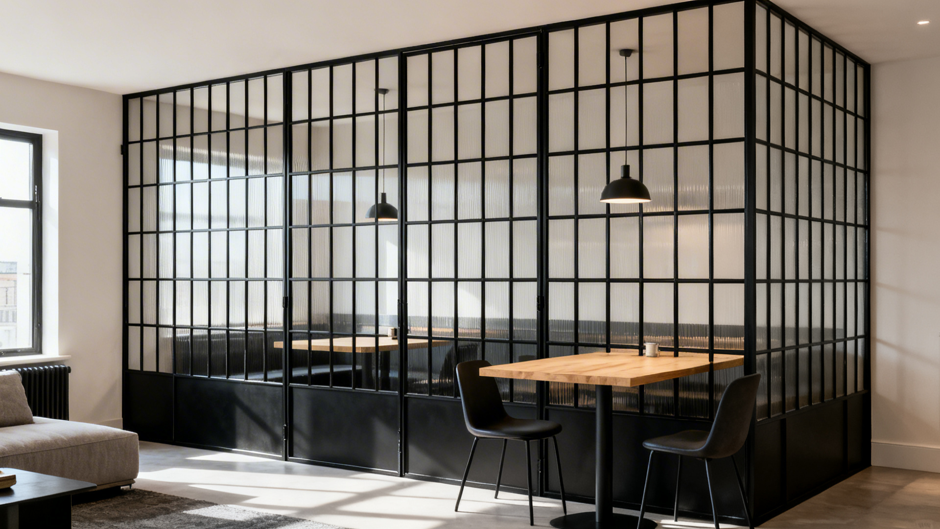 5 Glass Partition Design Ideas for Living & Dining
