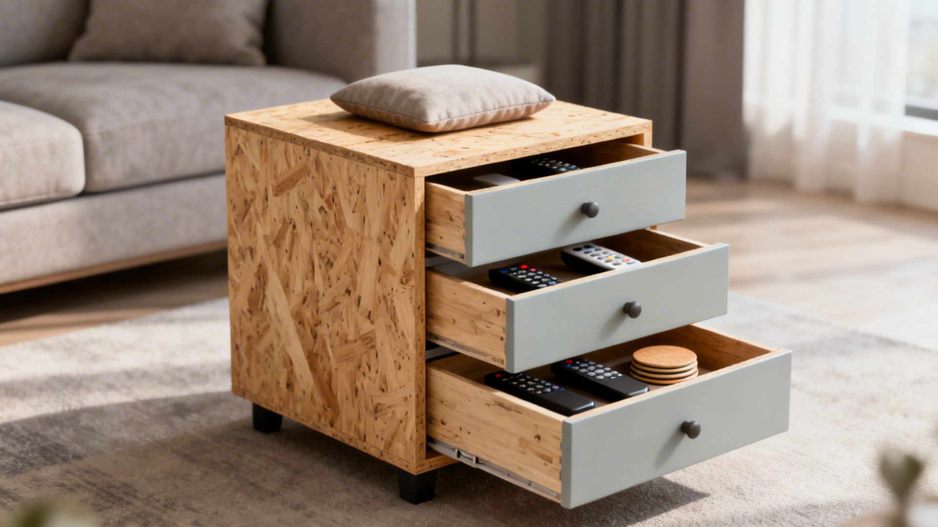 Small Living Room Feels Cramped? 5 Modern End Table Ideas