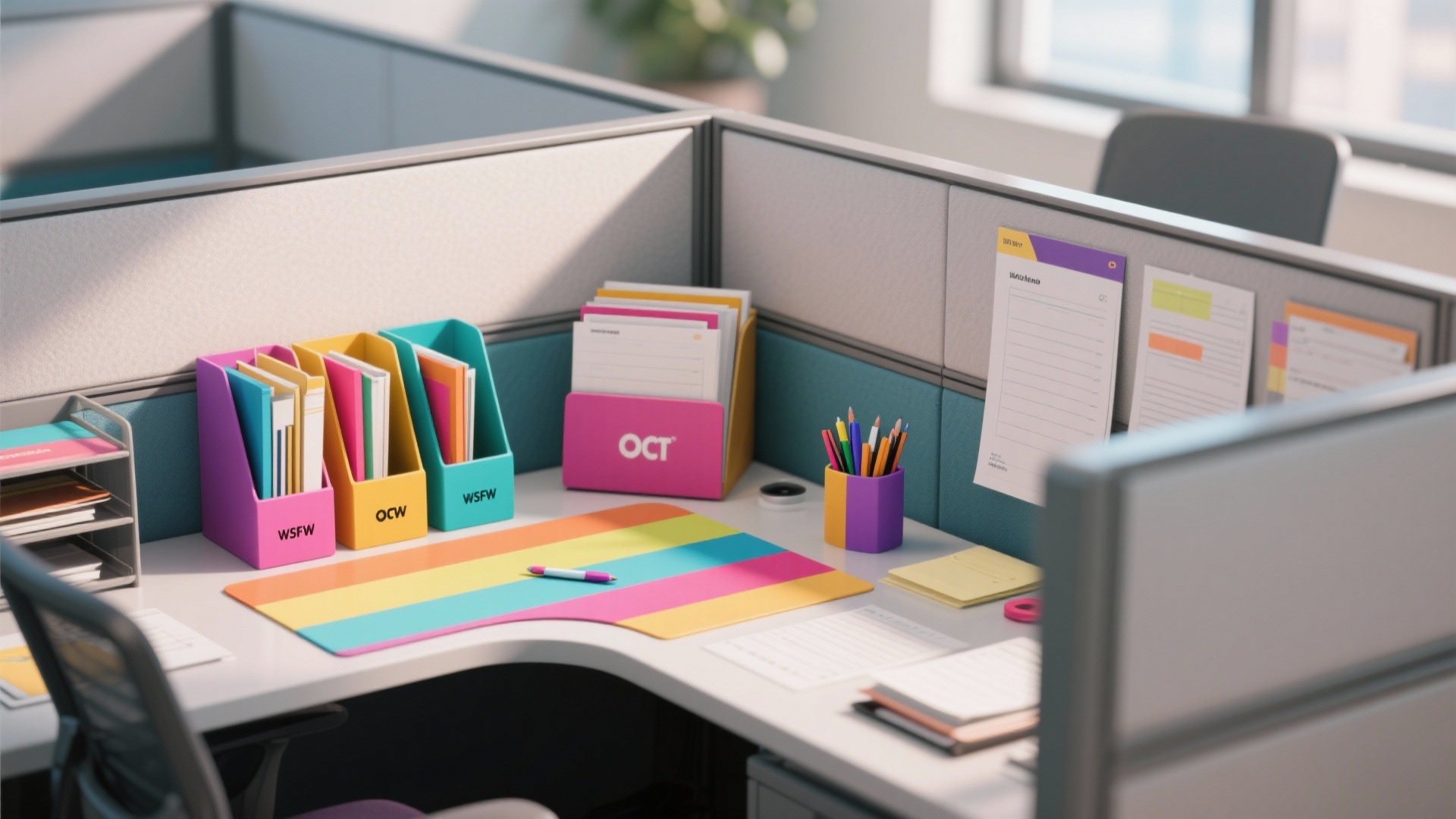 10 Office Cubicle Decoration Ideas for a Stylish Workspace