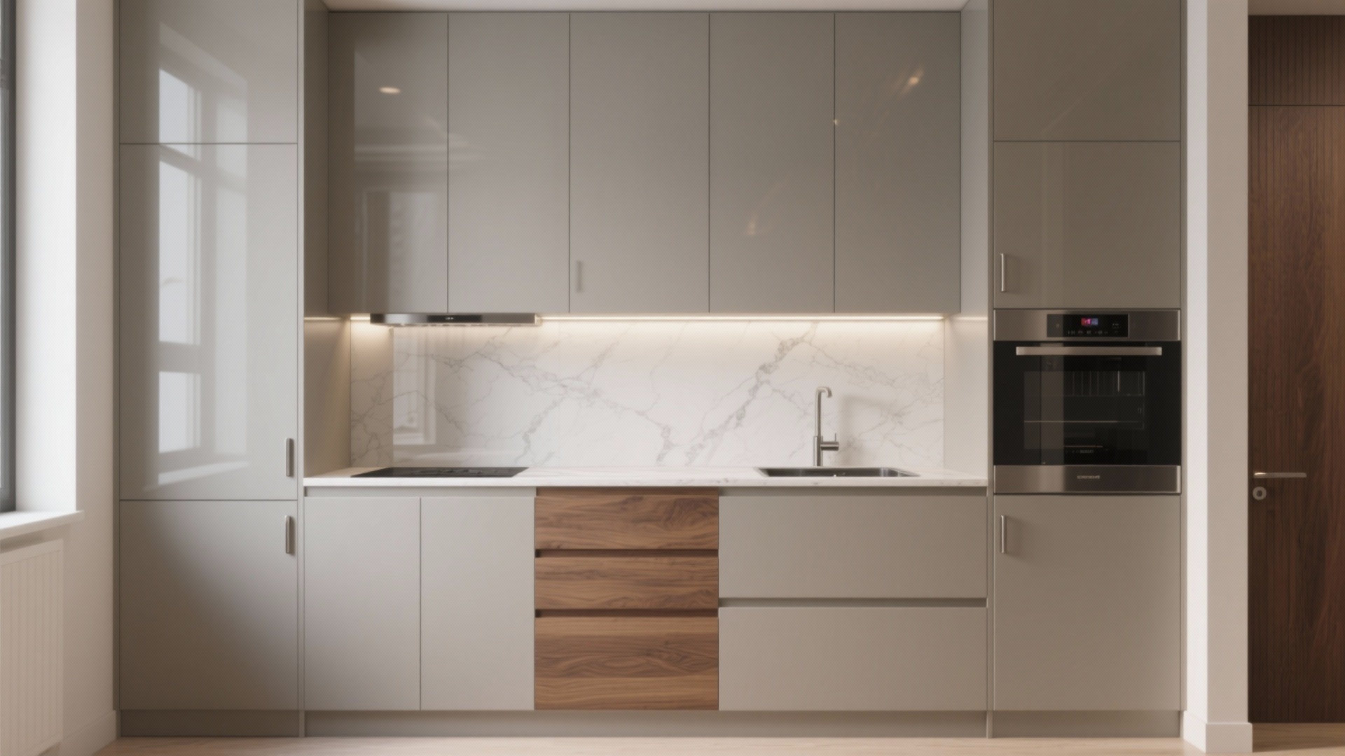 Small Kitchen Feels Cramped? 5 Cupboard Wall Design Fixes