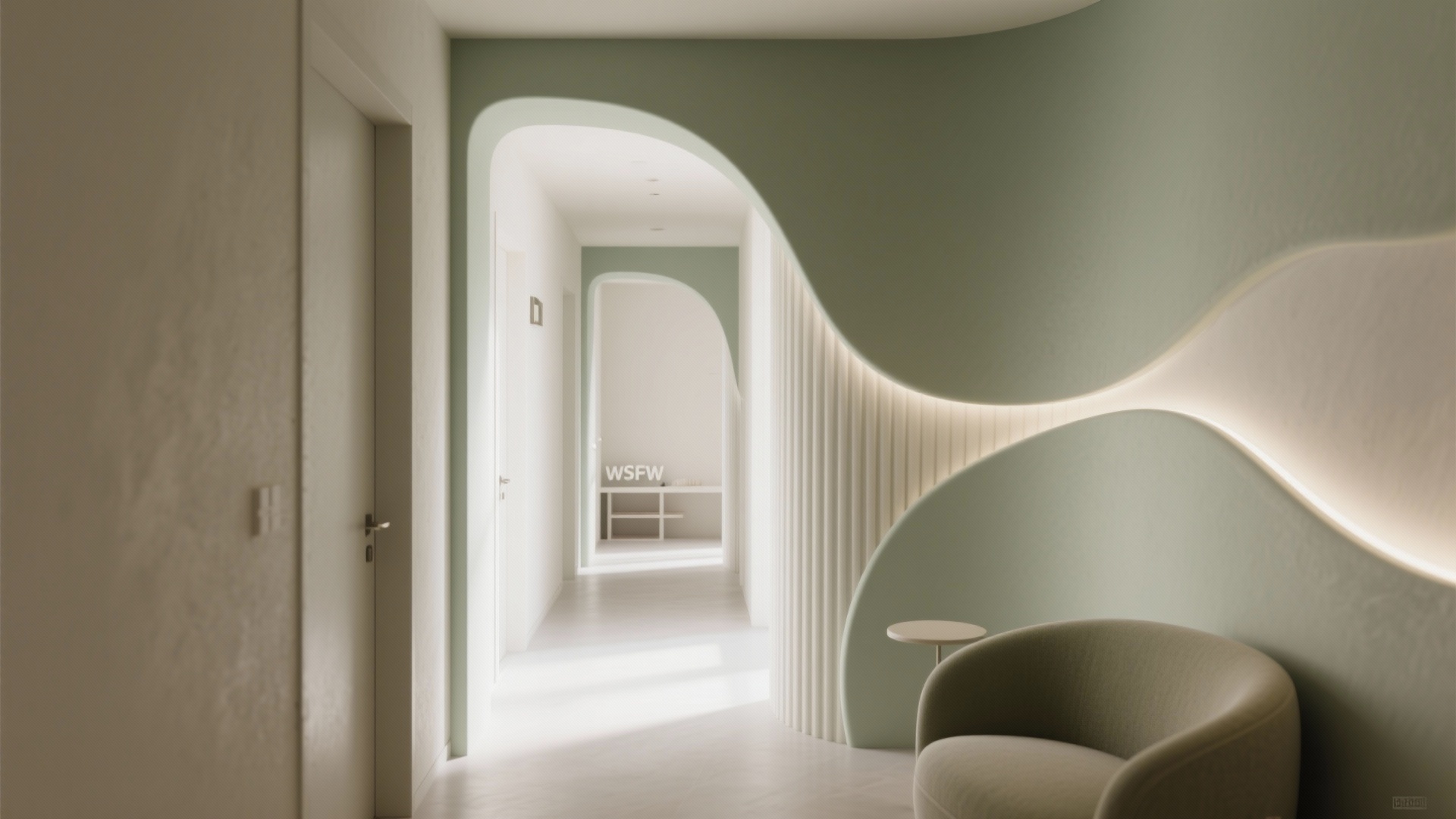 5 Pop Groove Design on Wall Ideas for Small Homes