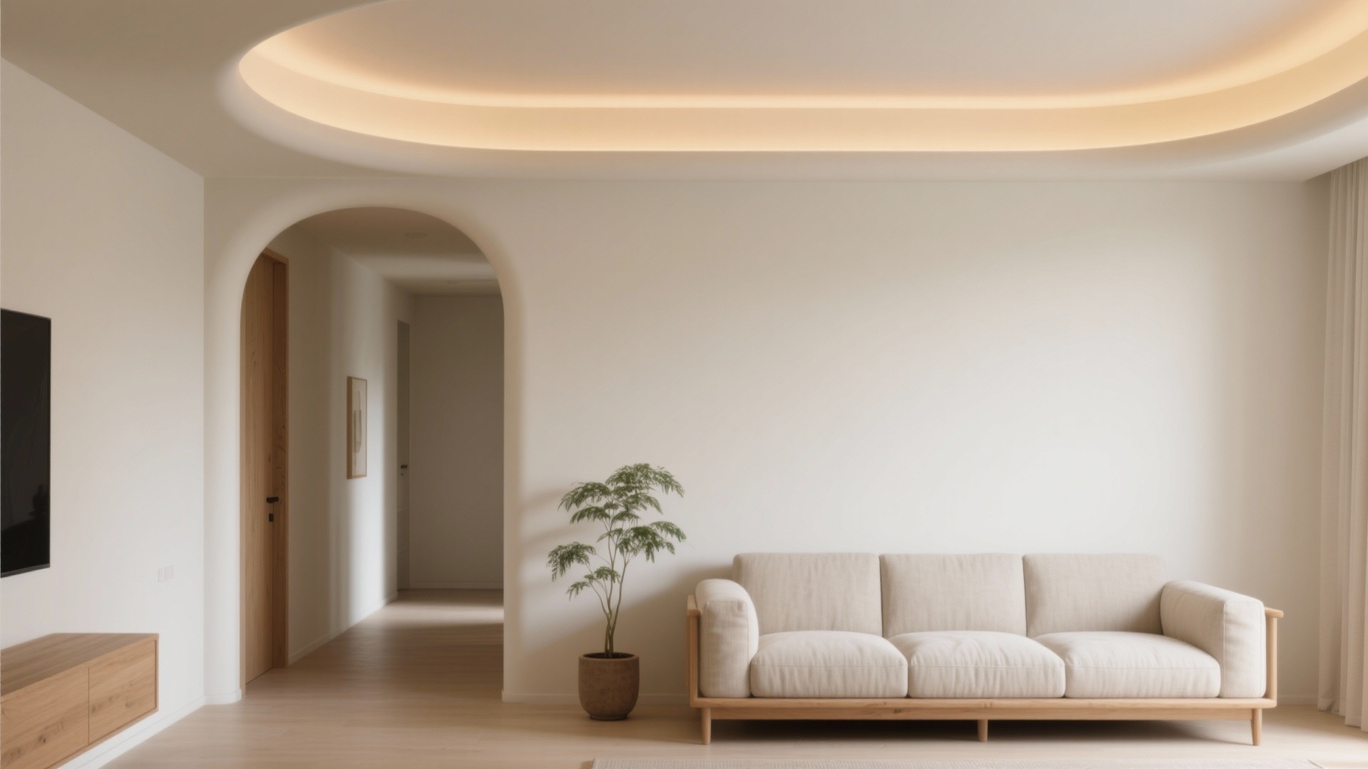 Living Room Hall POP Design Ideas for Low, Boring Ceilings