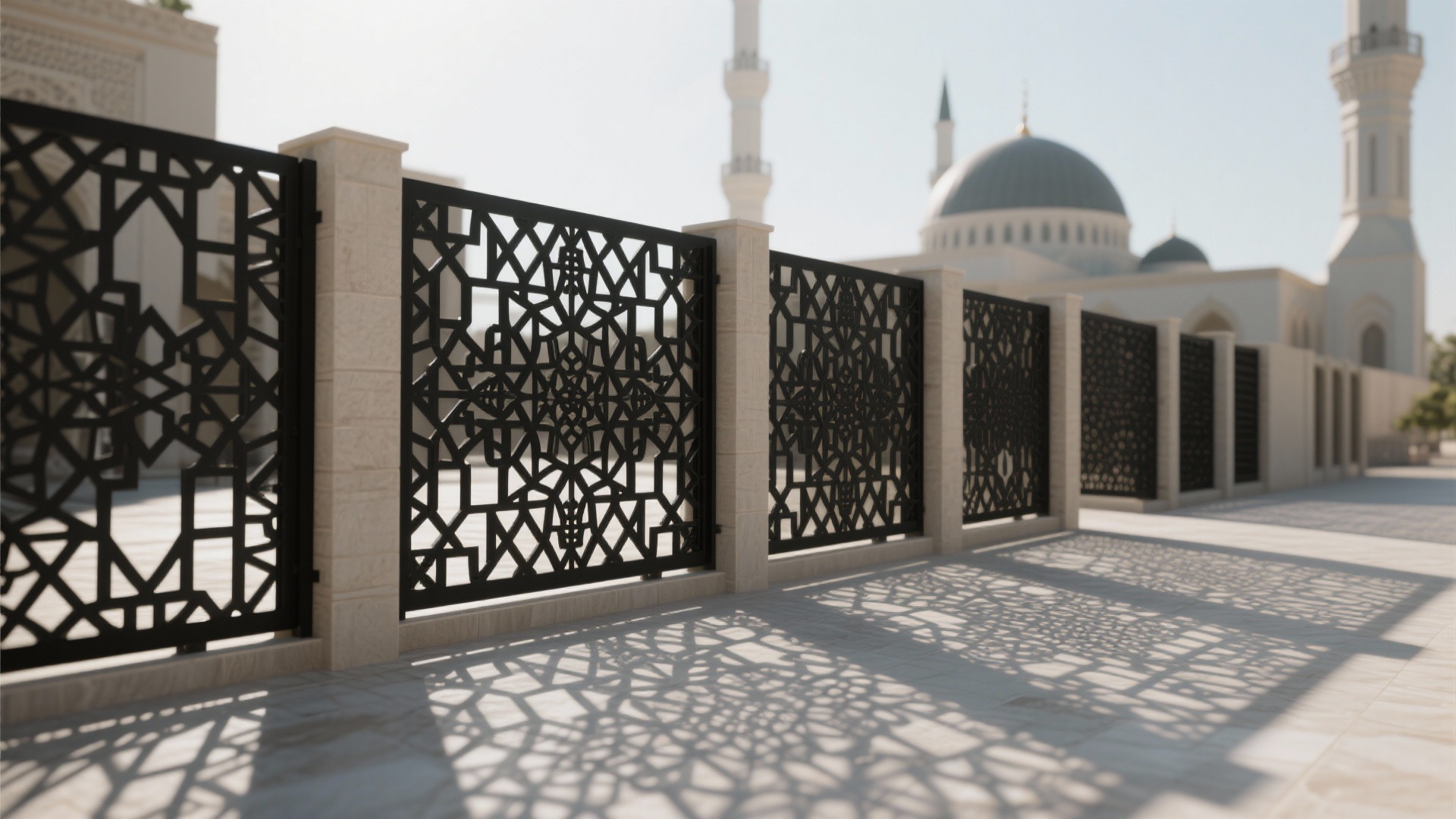Masjid Boundary Wall Design: Wall Looks Plain? 5 Fixes
