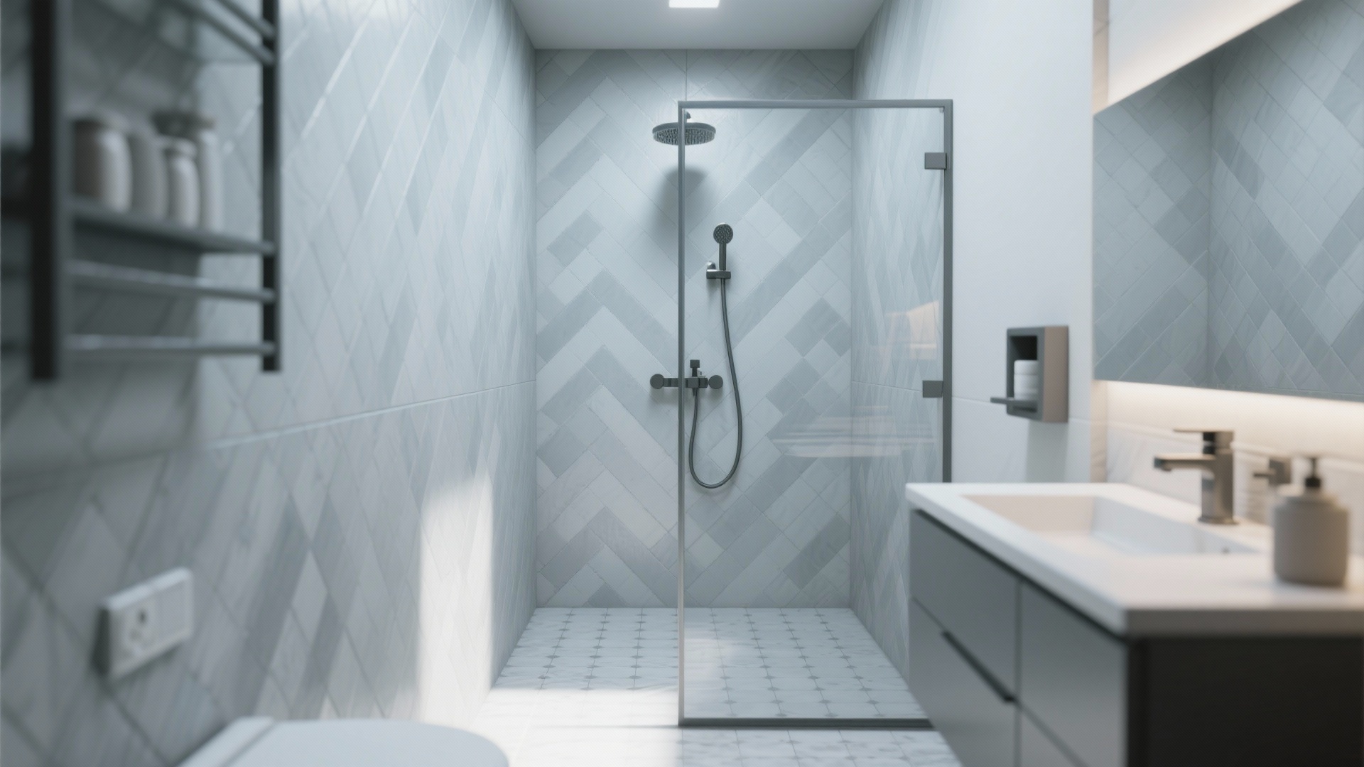 Tiny Shower Feels Cramped? 10 Walk-In Shower Tile Ideas