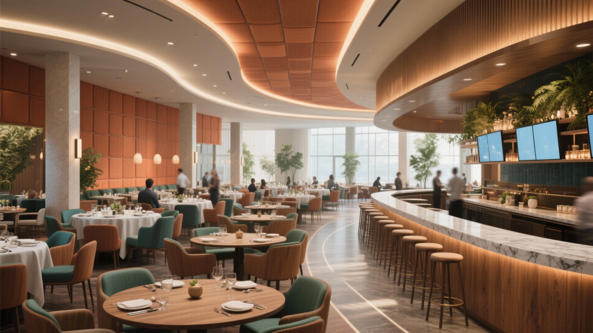Dining Hall Showcase: Transform Your Space with Creative Design