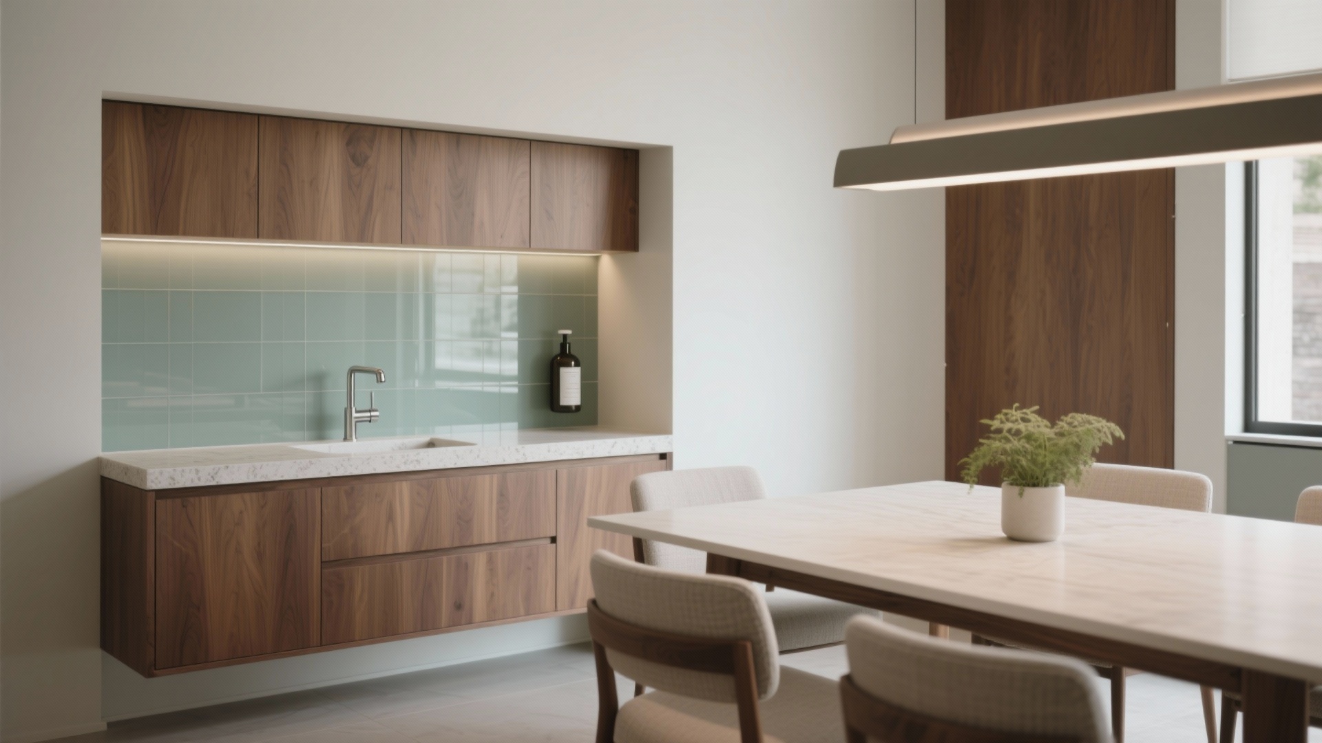 Dining Room Feels Awkward? Wash Basin Area Design Fix