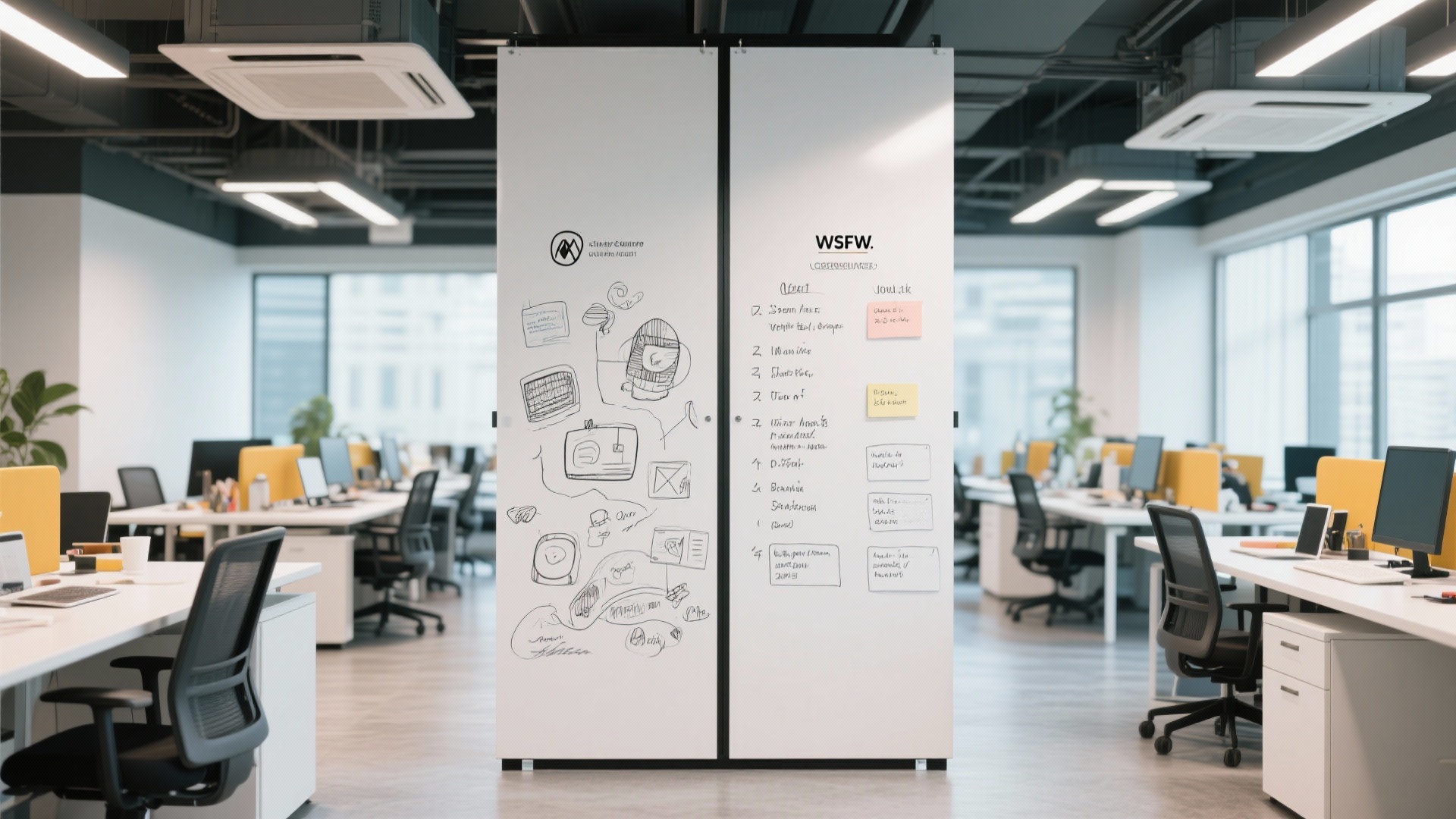 10 Creative Office Whiteboard Ideas