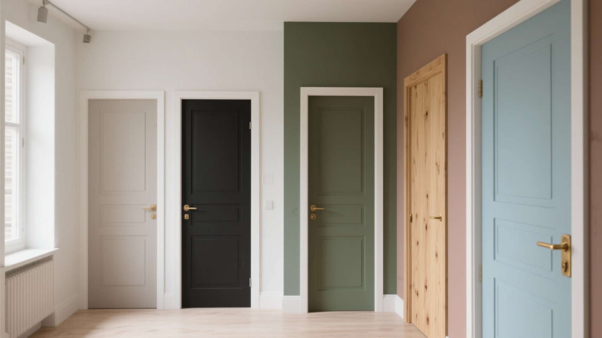 Small Room Feels Off? 5 Room Door Colour Combinations