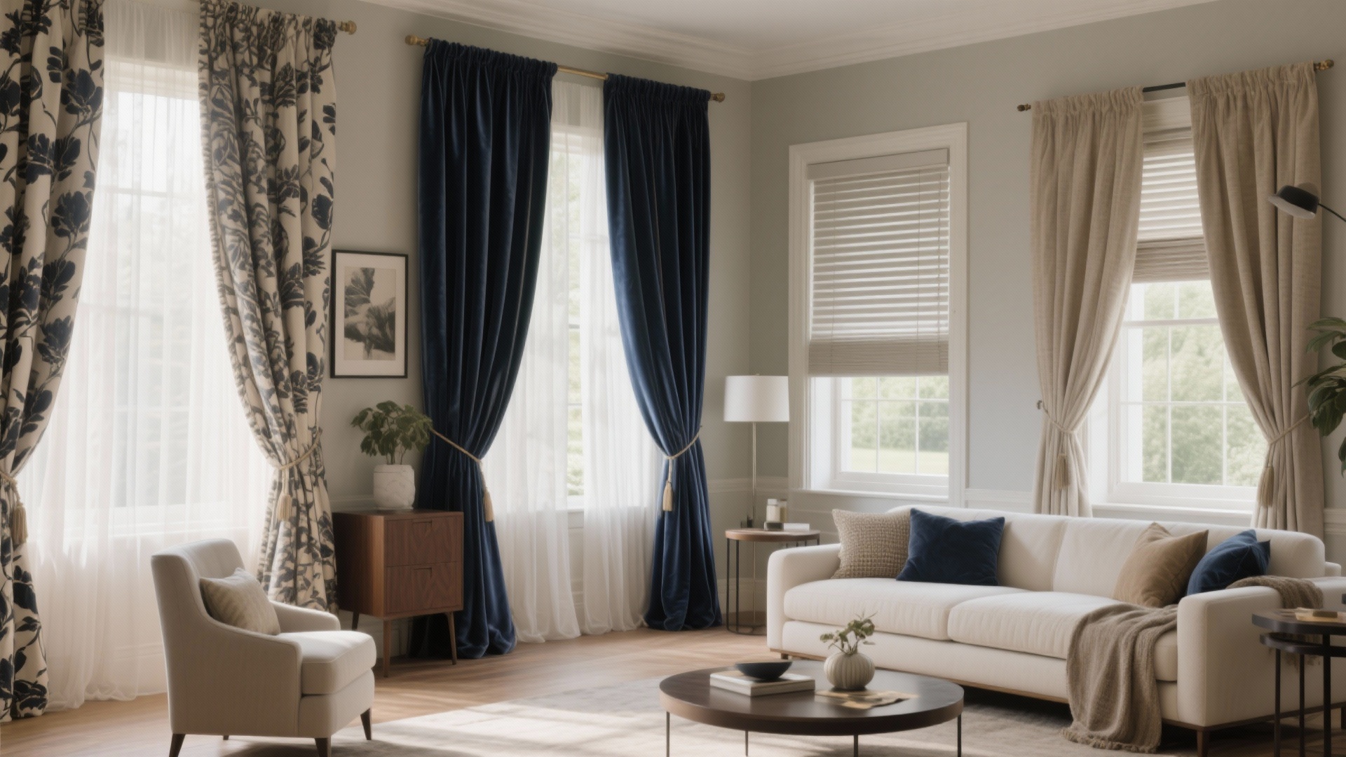 Room Feels Dull? 5 Drawing Room Curtain Designs to Try