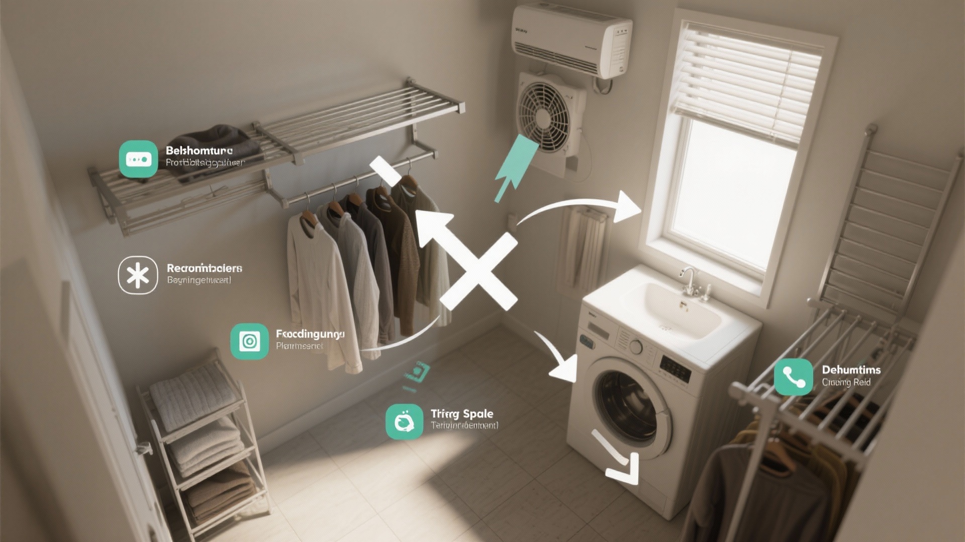 No Space to Dry Clothes? 5 Small Laundry Drying Rack Ideas