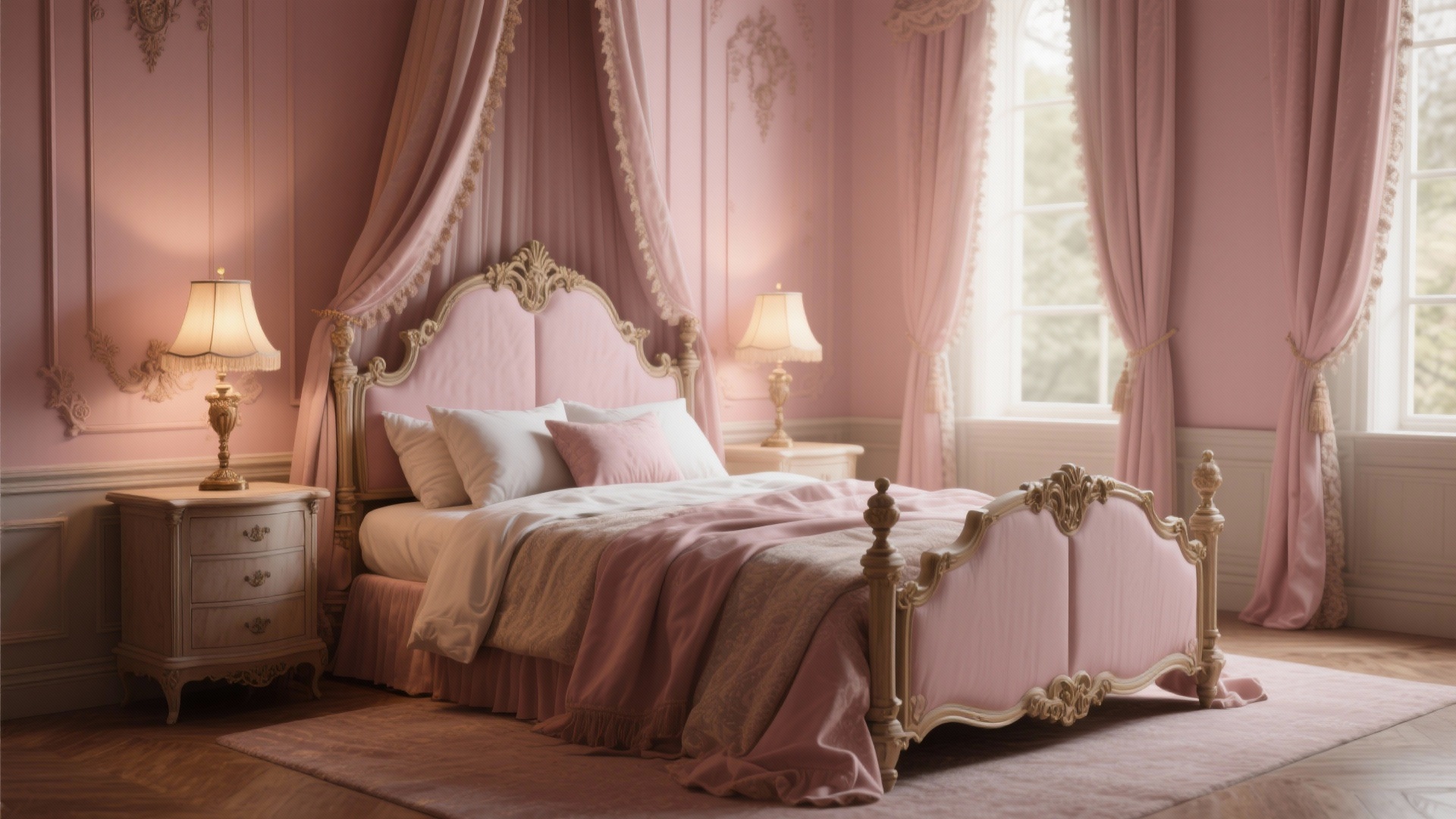 Bedroom Feels Dull? 5 Pink Bedroom Wall Paint Ideas