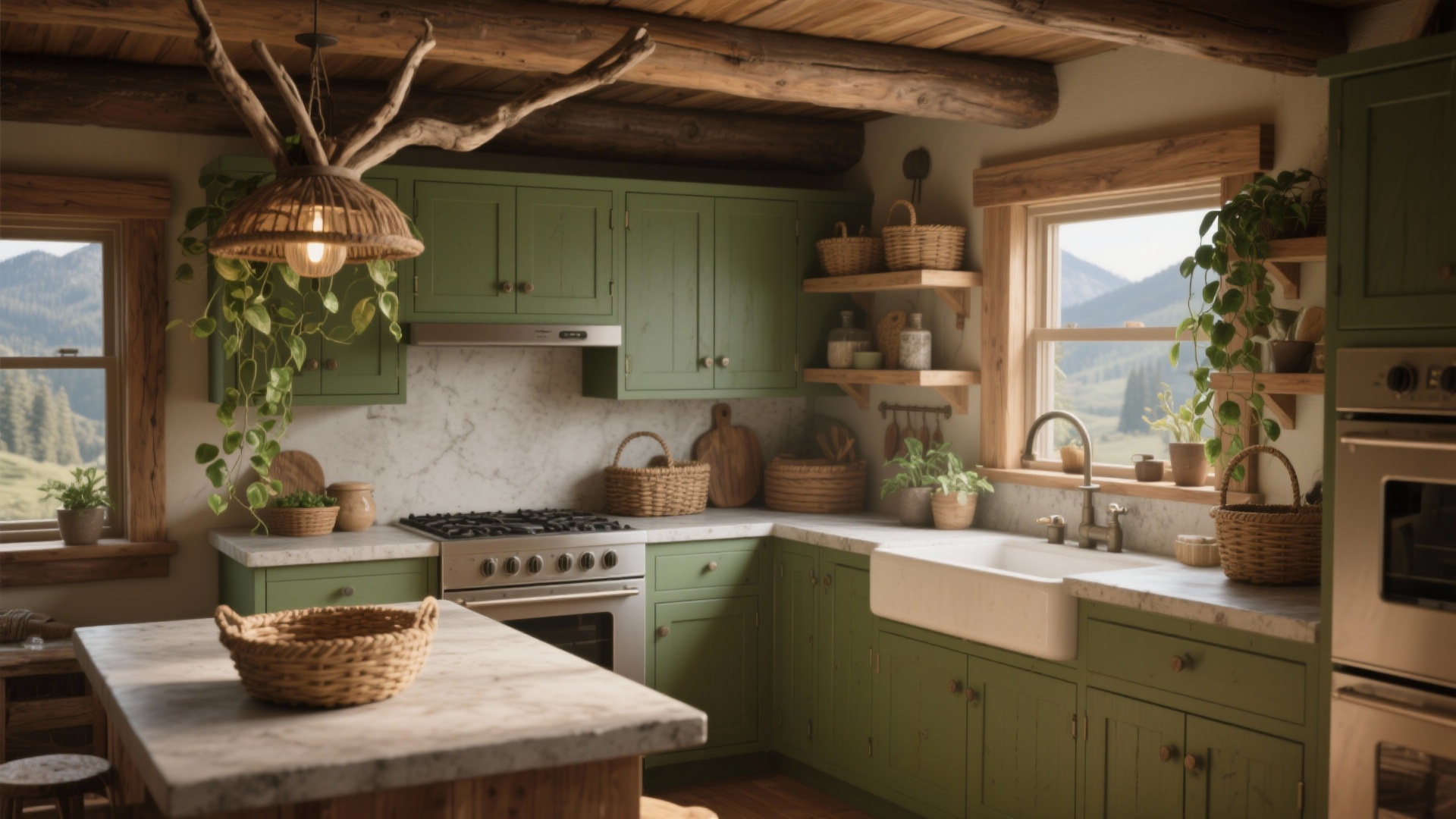 Earthy Kitchen Ideas: 5 Natural Concepts