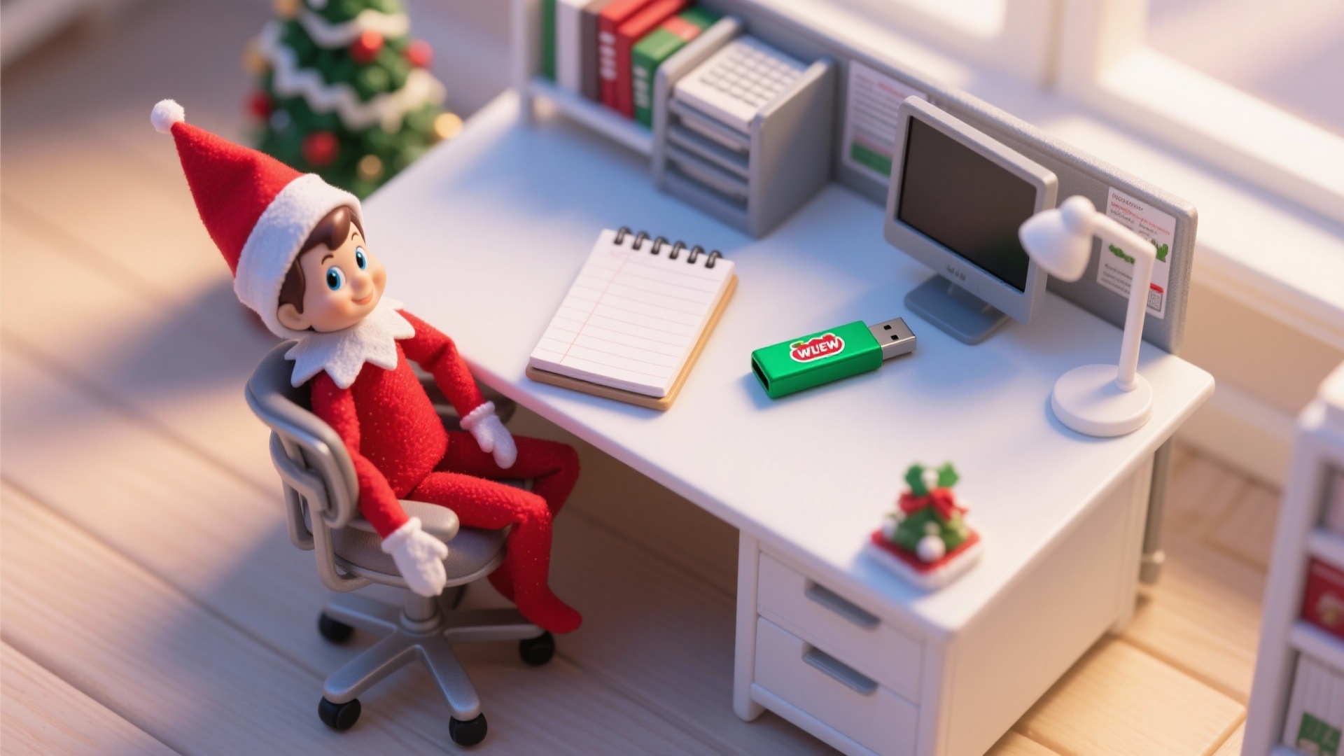 10 Fun Elf on the Shelf Ideas for the Office