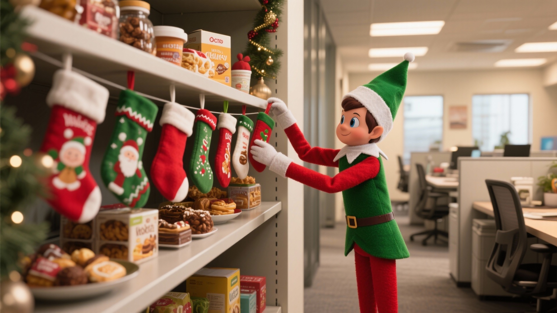 10 Creative Office Elf on the Shelf Ideas