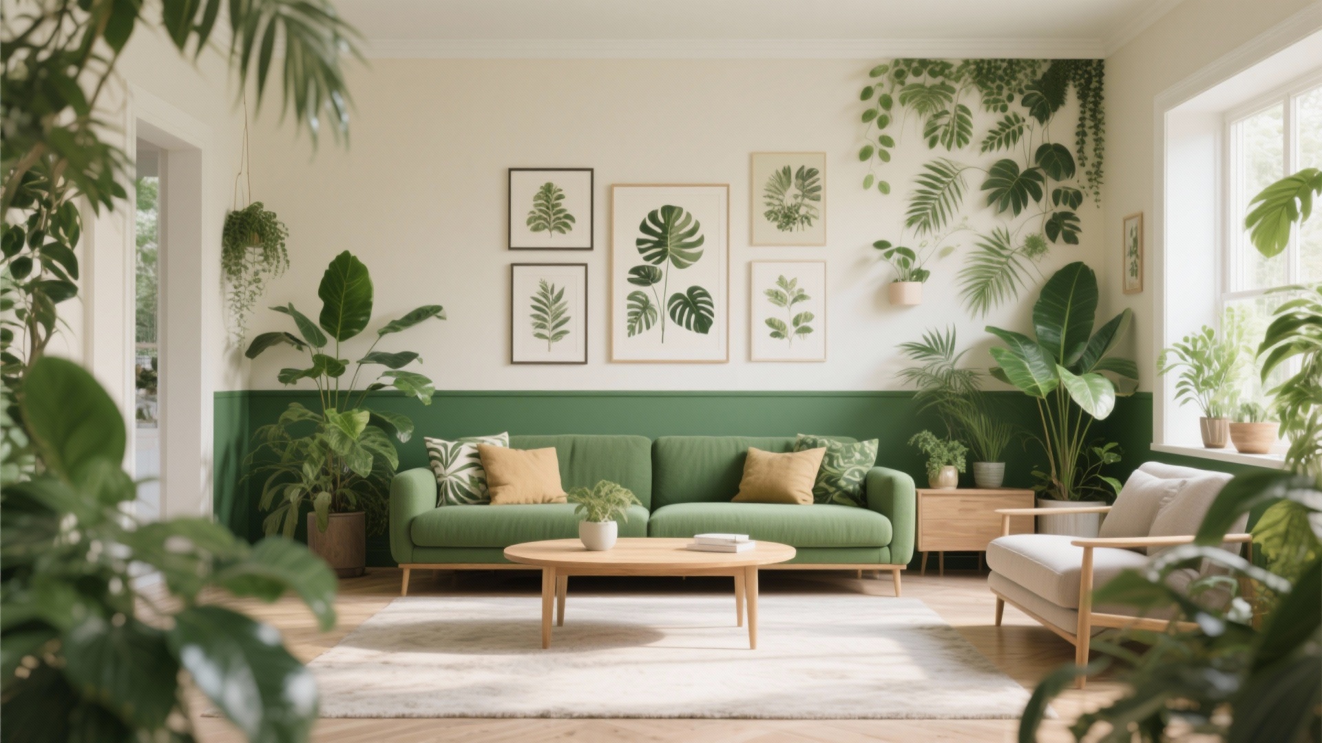 10 Stunning Two-Tone Paint Ideas for Your Living Room