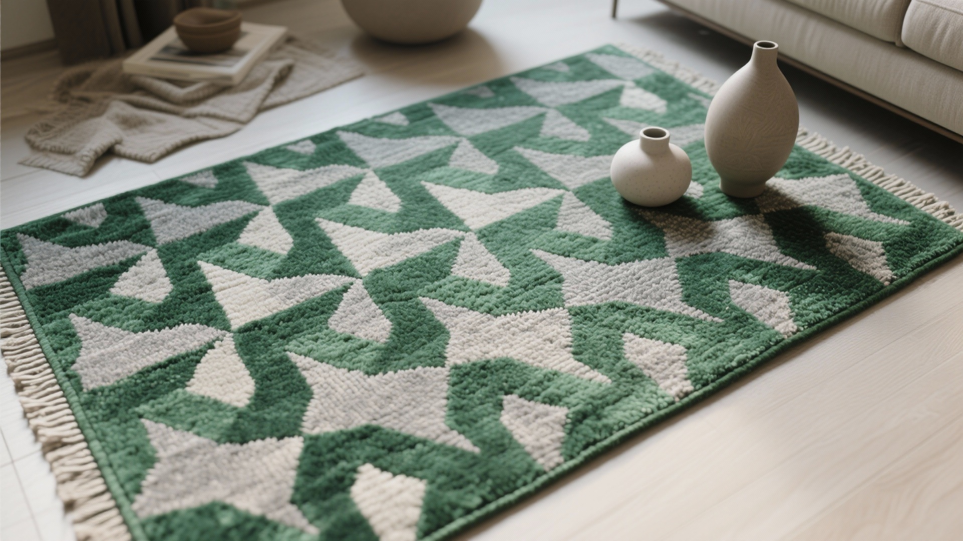 10 Emerald Green and Grey Living Room Ideas