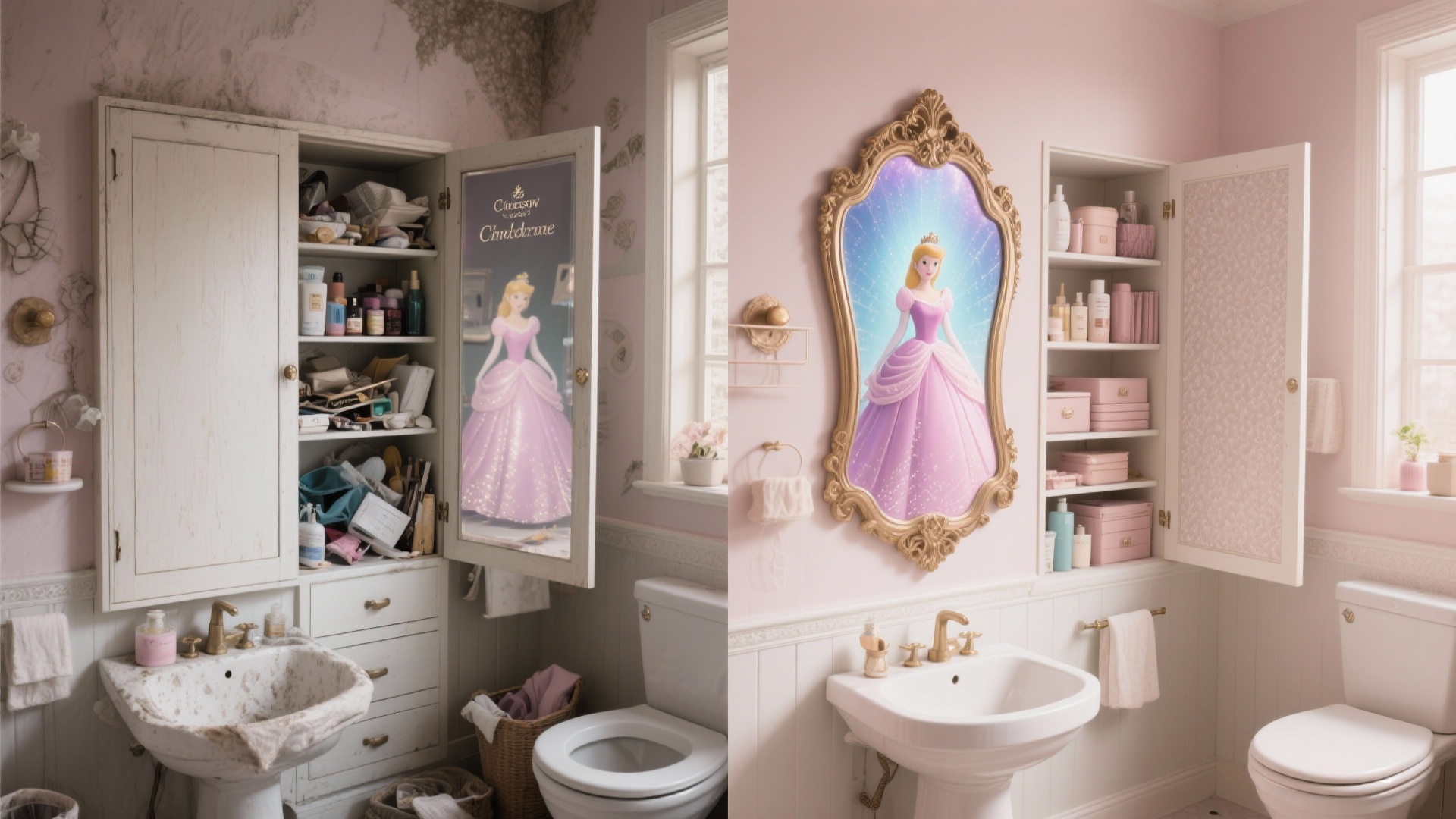 5 Disney Princess Bathroom Decor Ideas