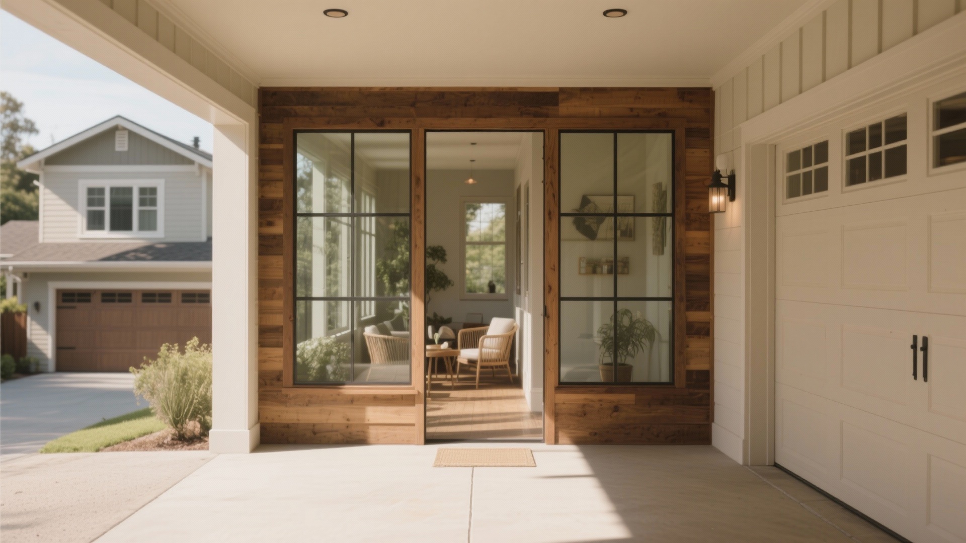 Enclosed Breezeway Ideas Connecting Garage and House