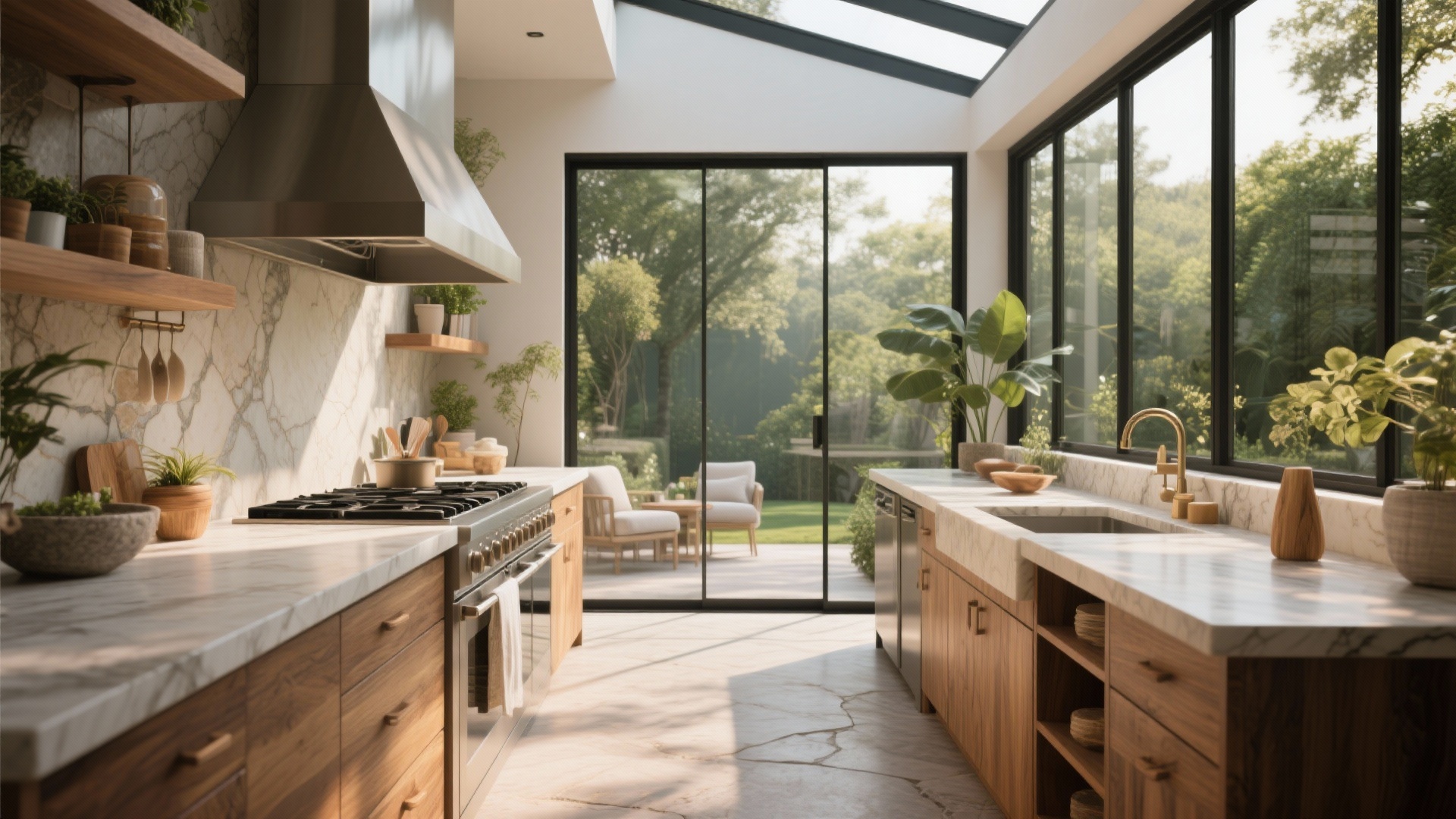 Outdoor Kitchen Ruined by Weather? 10 Enclosed Outdoor Kitchen Ideas