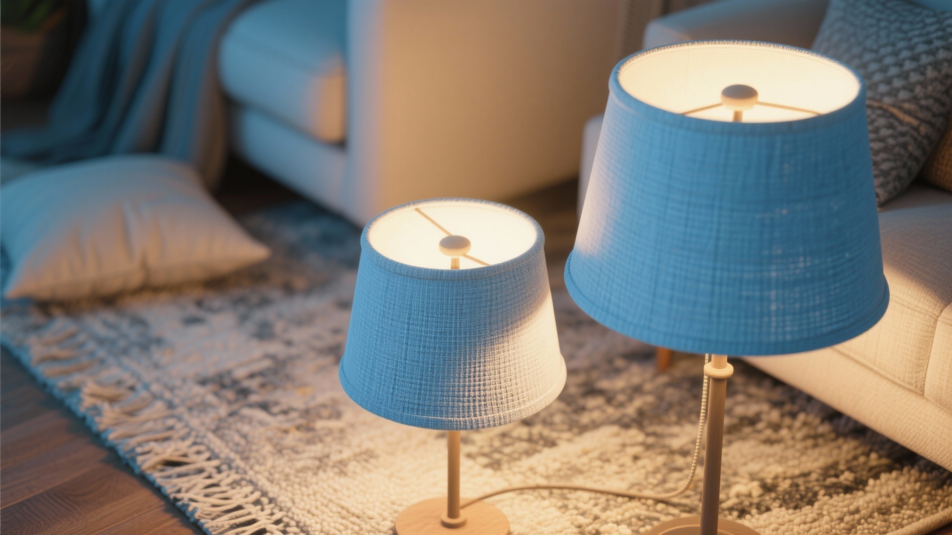 Blue Lamps for Living Room — 5 Stylish Ideas