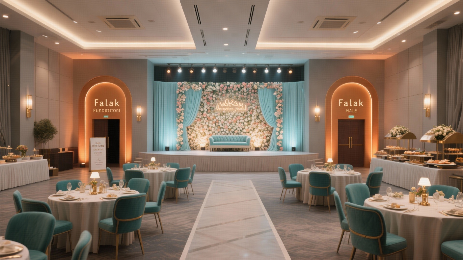 Falak Function Hall Tolichowki Space Planning Guide