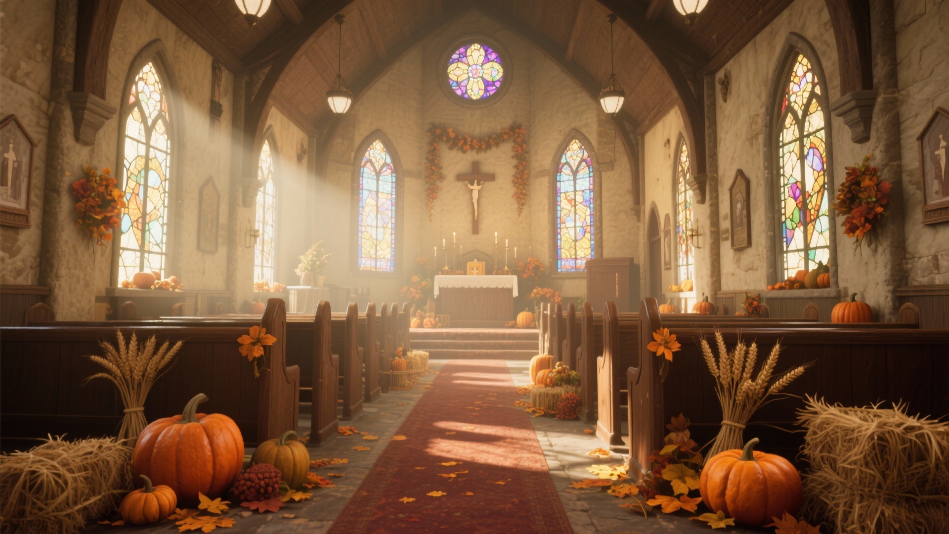 5 Fall Church Decorating Ideas