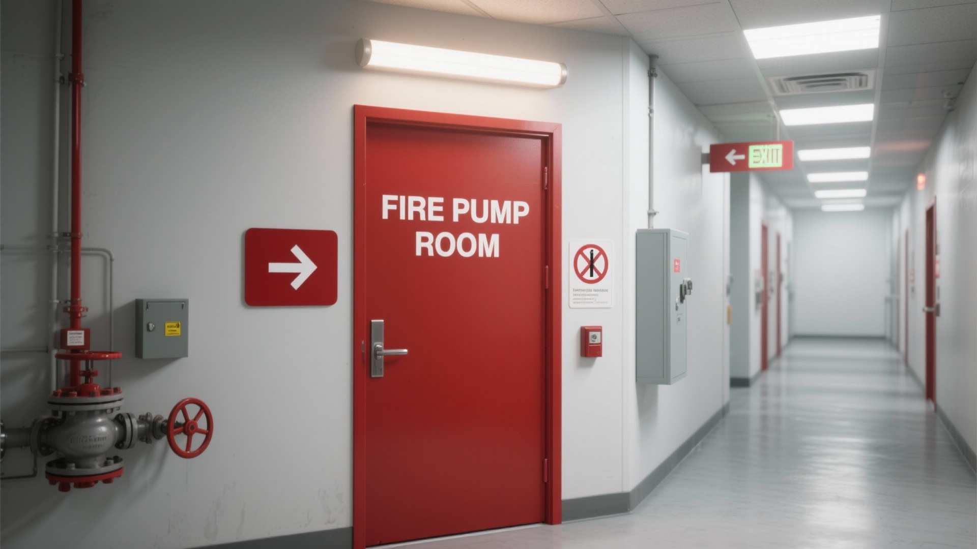 Fire Pump Room Sign Hard to Spot? Fix Visibility Fast