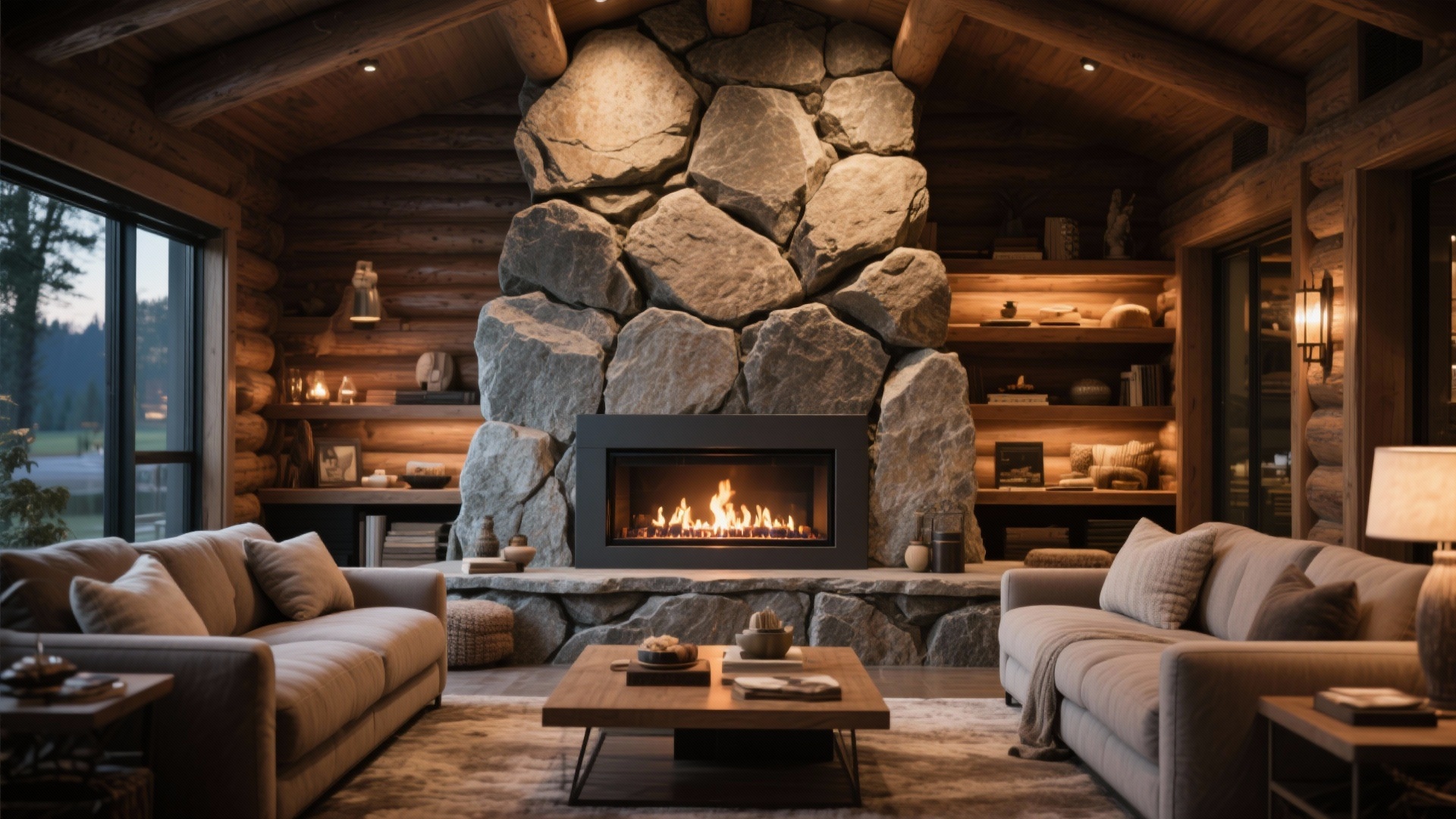 Living Room Feels Flat? 10 Rock Wall Ideas That Add Depth