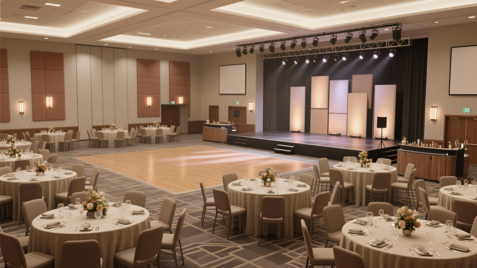 Open Banquet Hall Design: Space-Maximizing Strategies for Modern Events