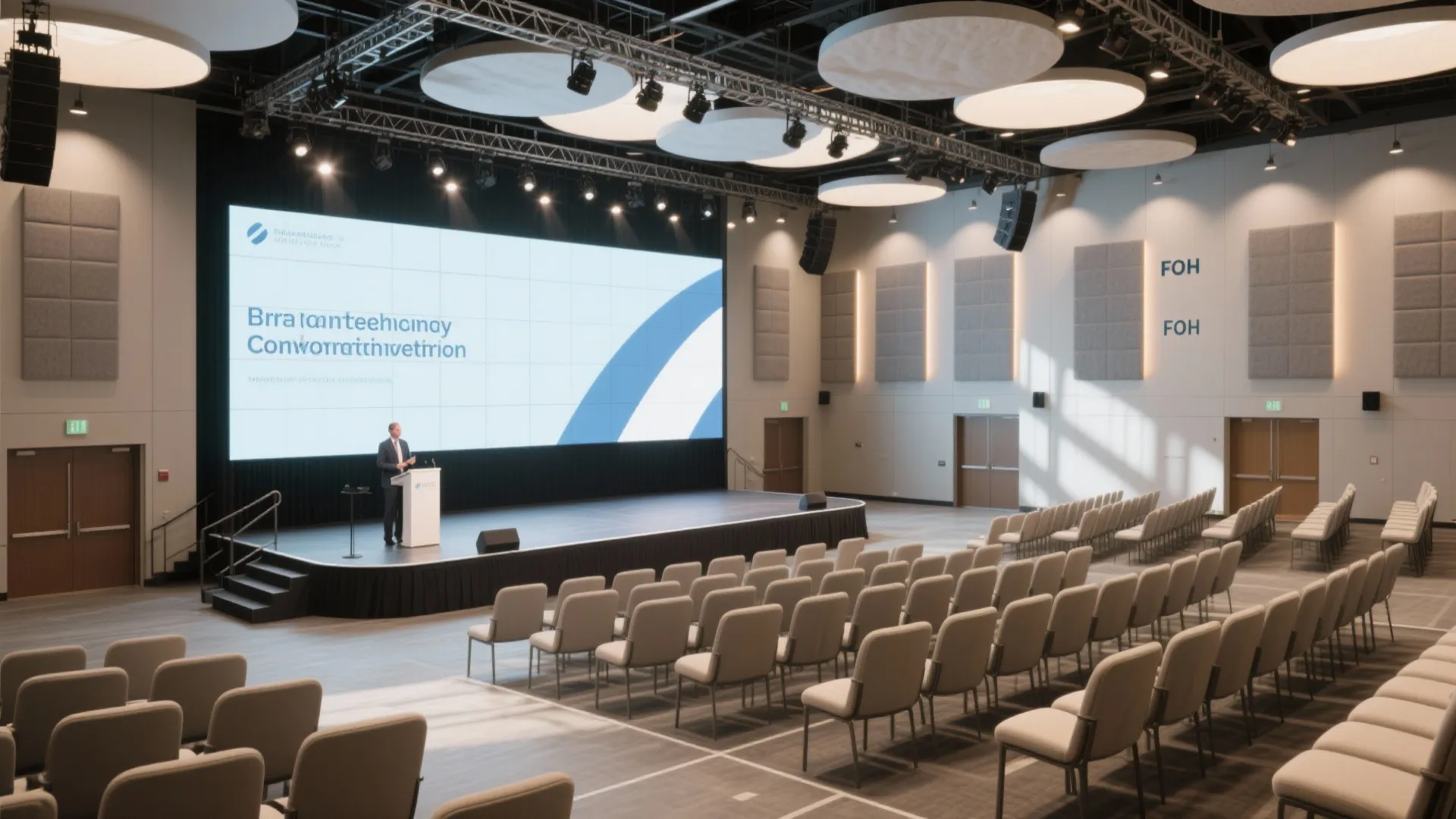 Convention Hall Design Fix: Stop Echo & Bad Sightlines