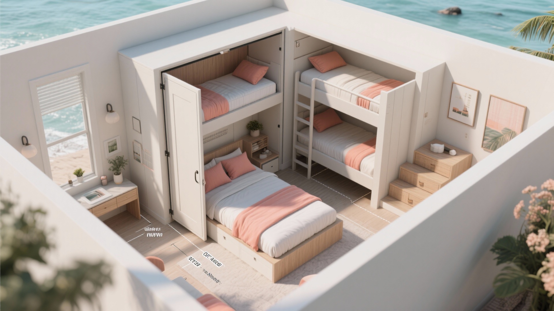 3 Bedroom Beachfront Condo Design: Fix Cramped Layouts