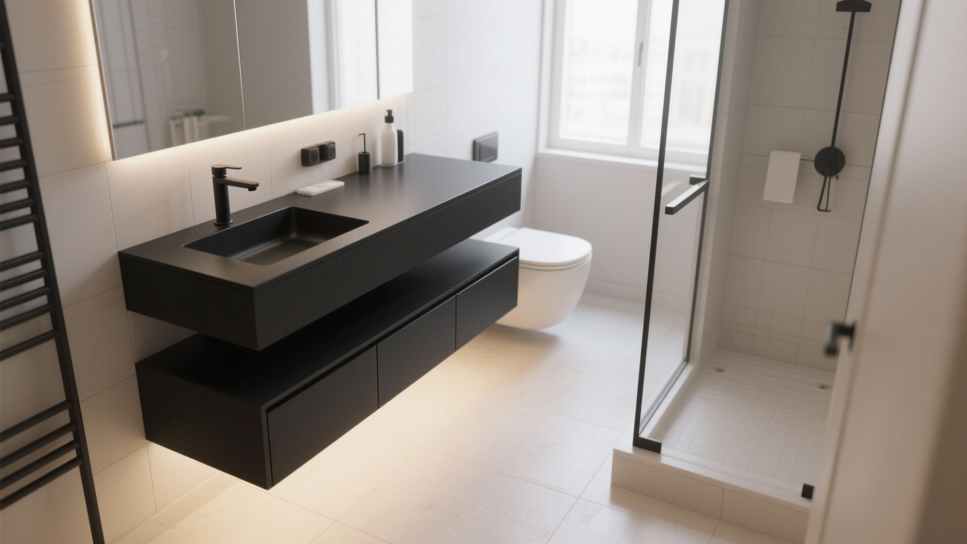 Black Vanities: 5 Bathroom Ideas You’ll Love