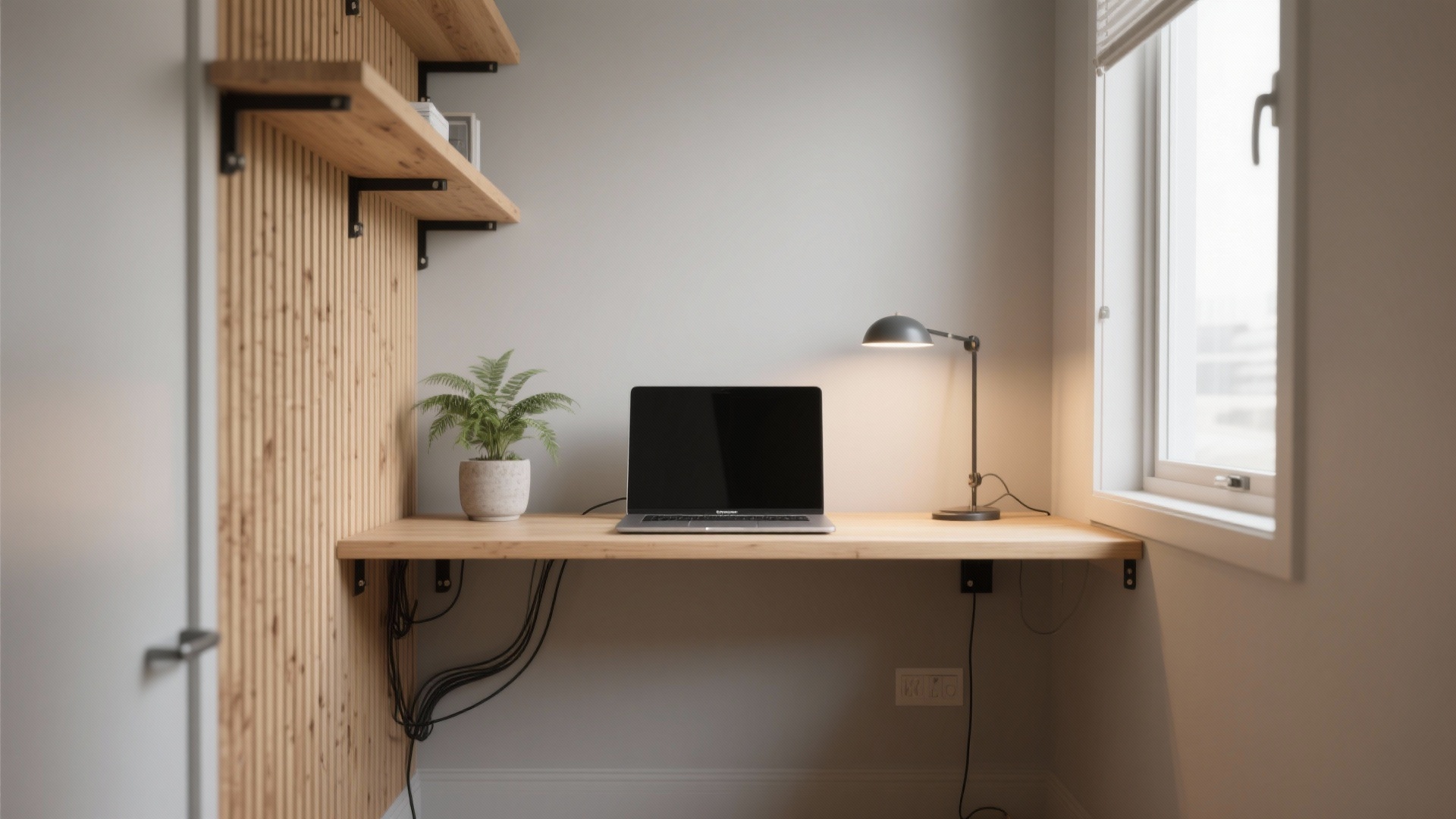 Walls Still Cluttered? 5 Slat Wall Shelf Ideas That Add Space