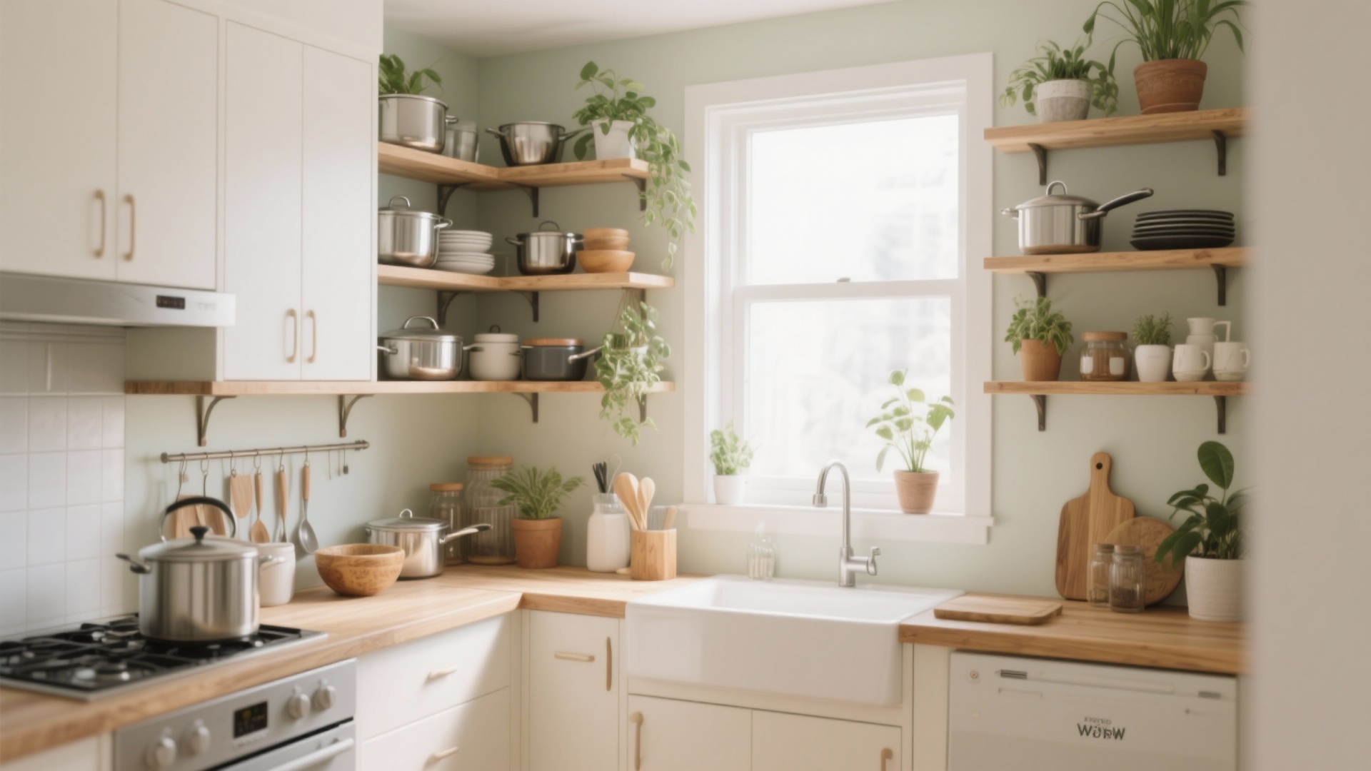10 Small Square Kitchen Ideas that Maximize Space