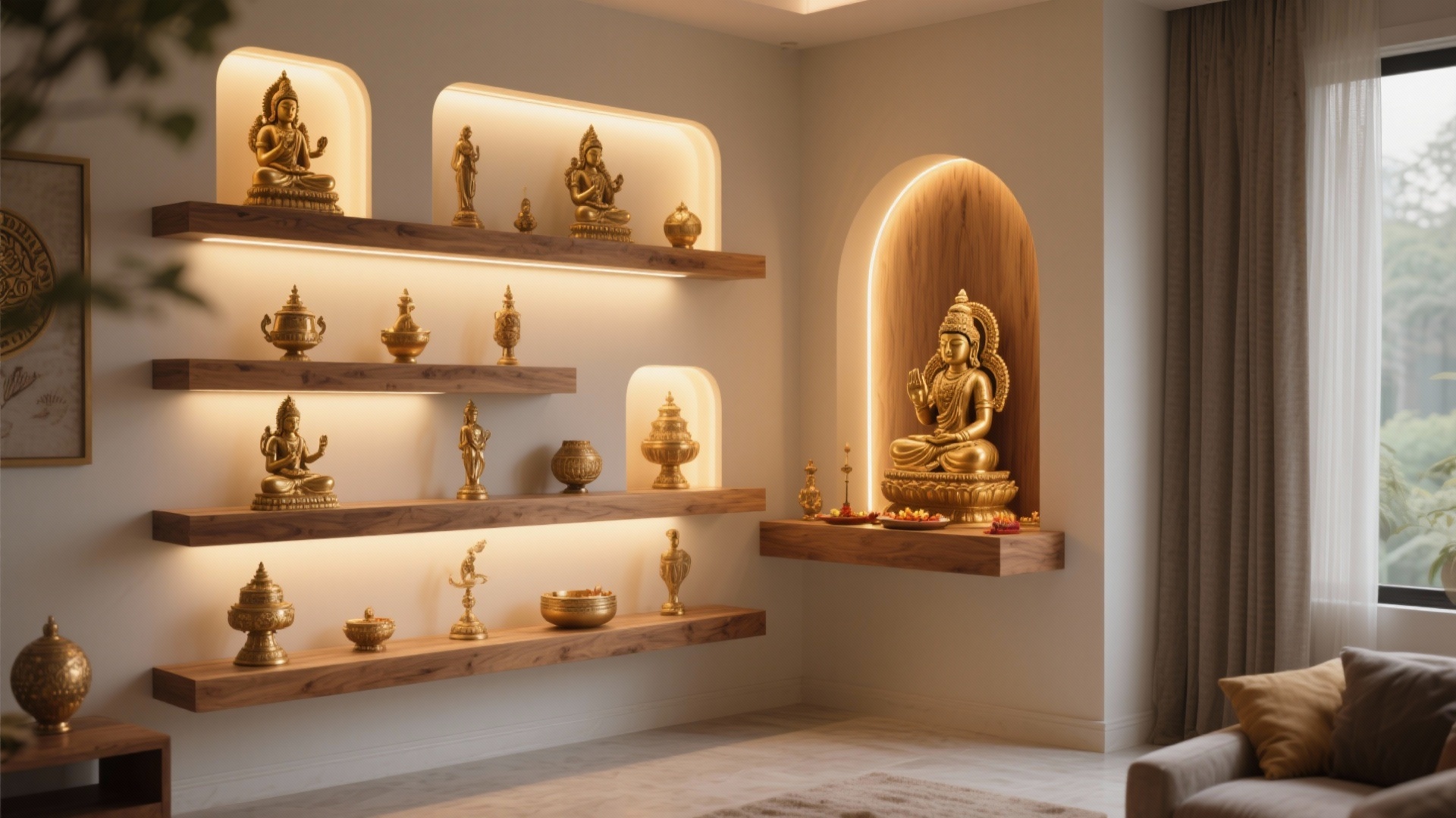 Small Pooja Room Feels Cramped? 5 Design Ideas That Open Space