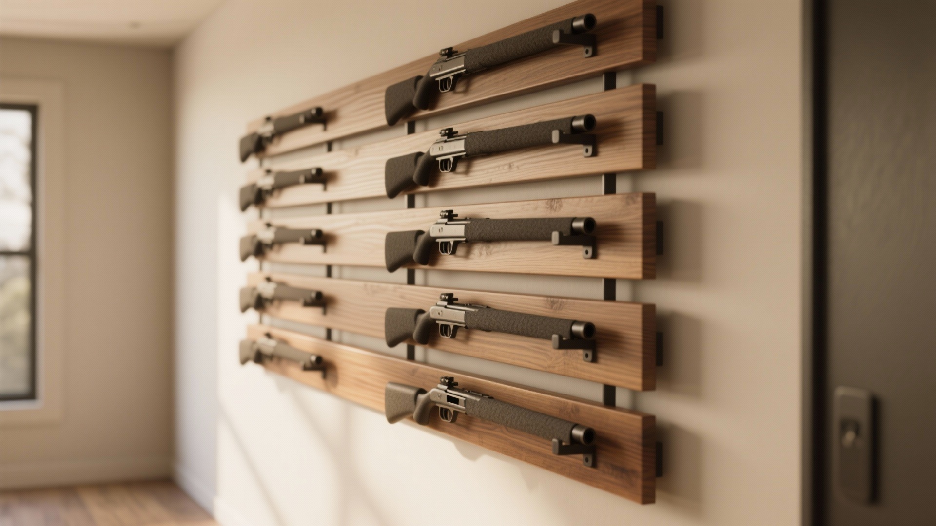 No Space for Rifles? 5 DIY Gun Rack Ideas for Tight Walls