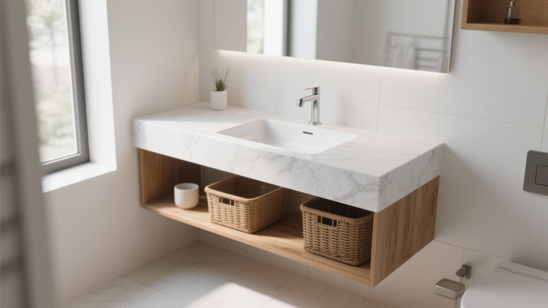 Small Bathroom Sink Ideas to Fix a Cramped Layout