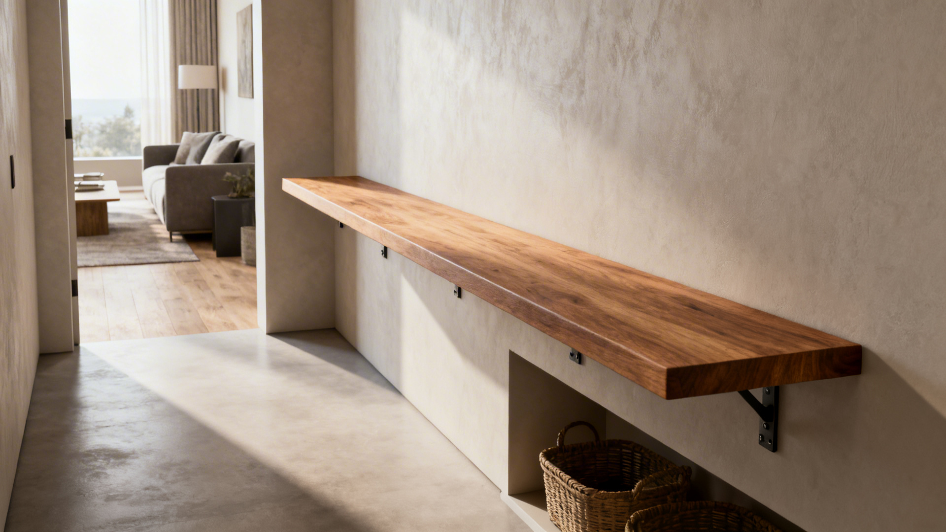 Awkward Living Room Wall? 5 Long Side Table Ideas