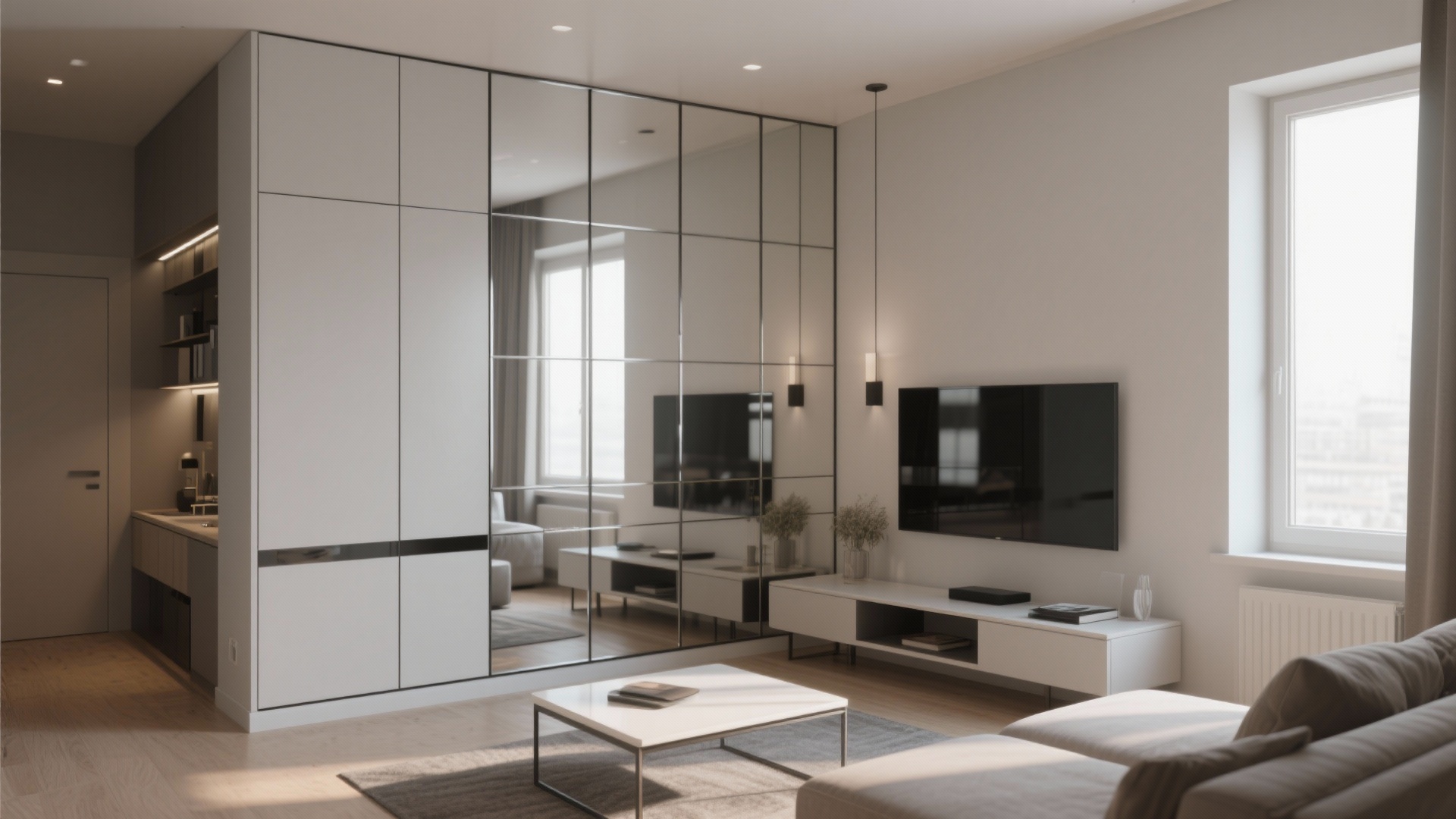 10 Living Room Decor Ideas with Mirrors