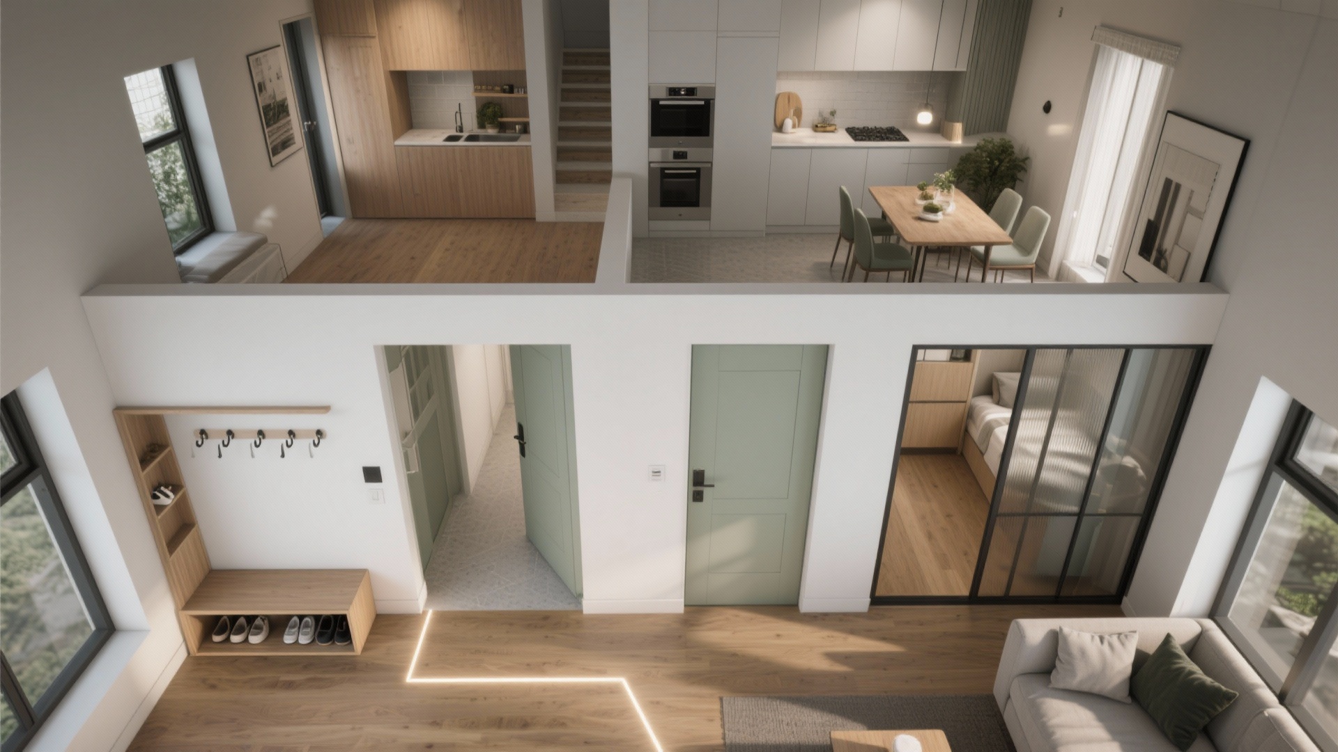 6 Room Home Design: 5 Space‑Smart Ideas