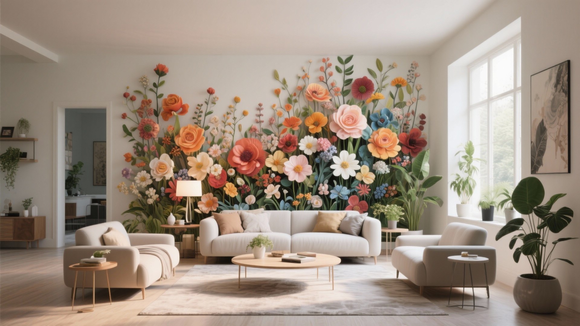 5 Inspiring Flower Wall Design Ideas