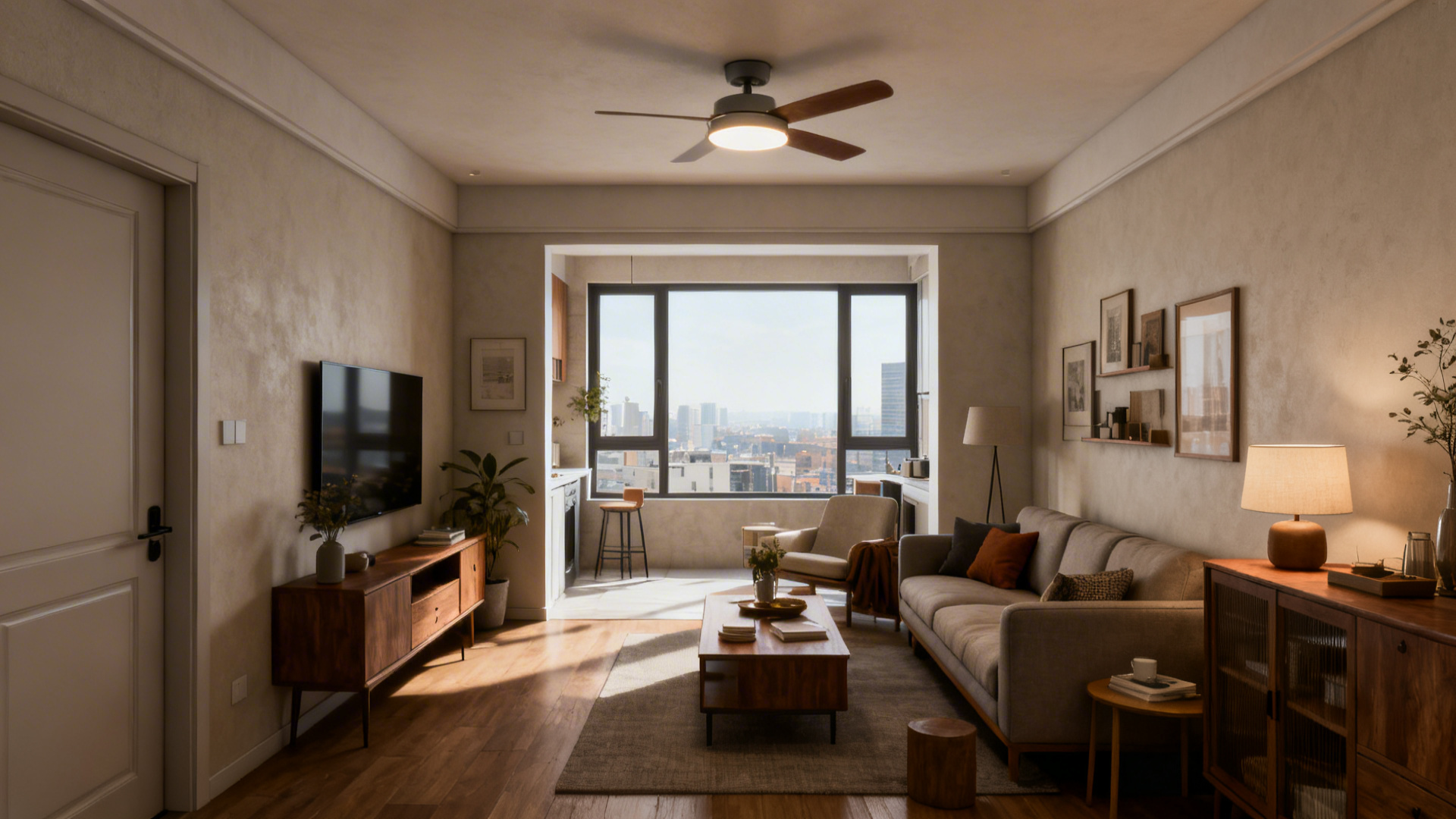 Ceiling Fan Lights: 5 Ideas for Living Rooms